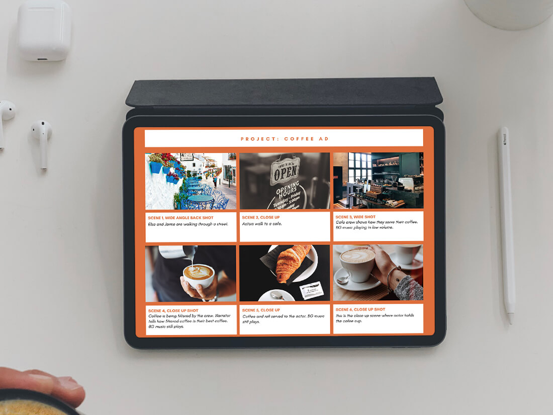 Free Storyboard Maker | Create Storyboards Online | Designhill