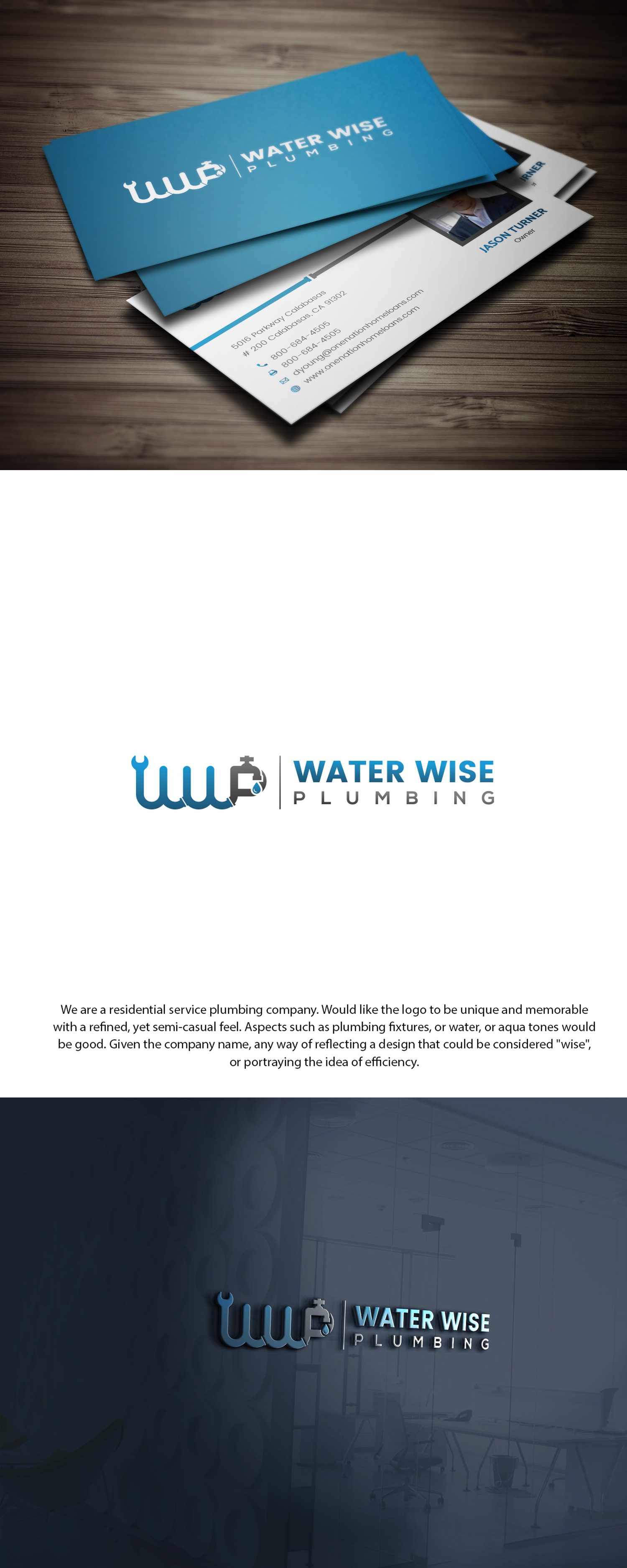 Plumbing Logo And Business Card Design. By Alex_etel 88867 - Designhill