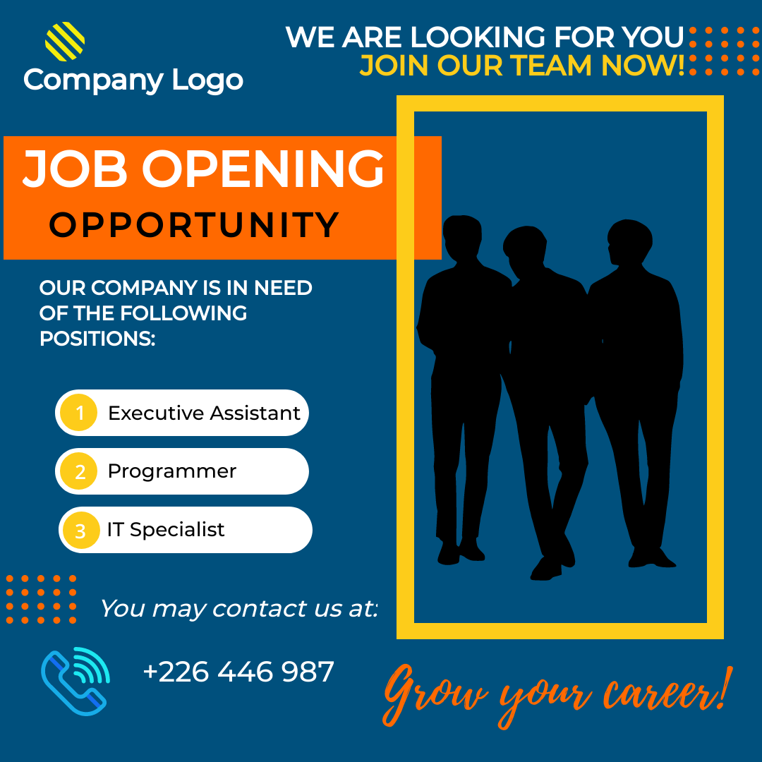 Job Announcement Design Challenge 2021 | Designhill