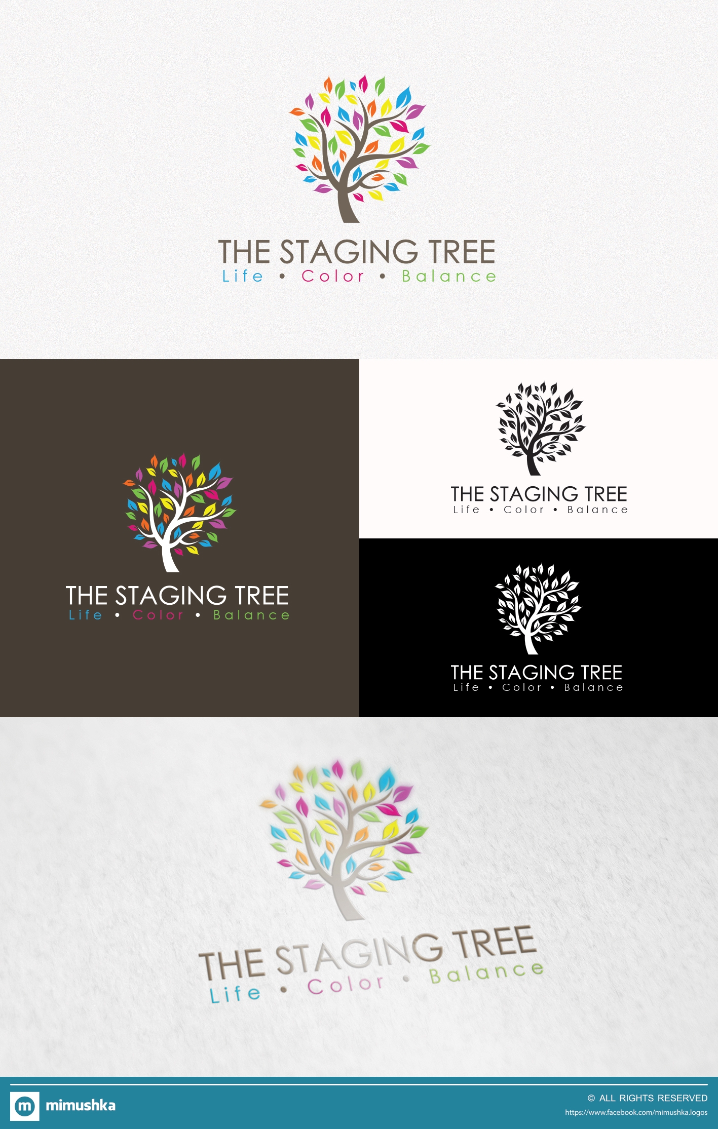 The Staging Tree Logo By Softdesign™ 394127 - Designhill