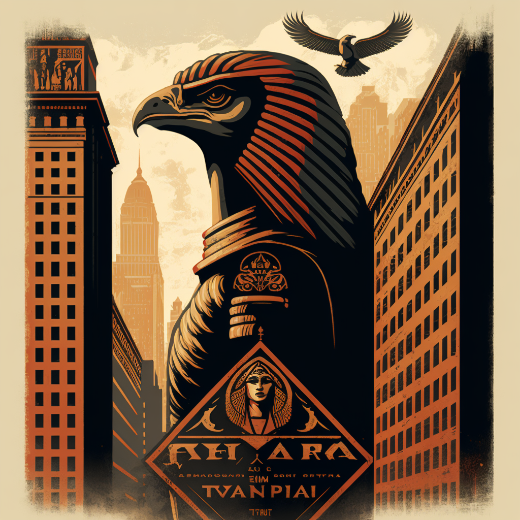 Egyptian Animal Humanoid God In The City 8 By Twarrior 407703 - Designhill