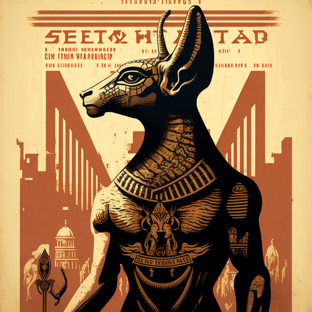 Egyptian Animal Humanoid God In The City 5 By Twarrior 407700 - Designhill