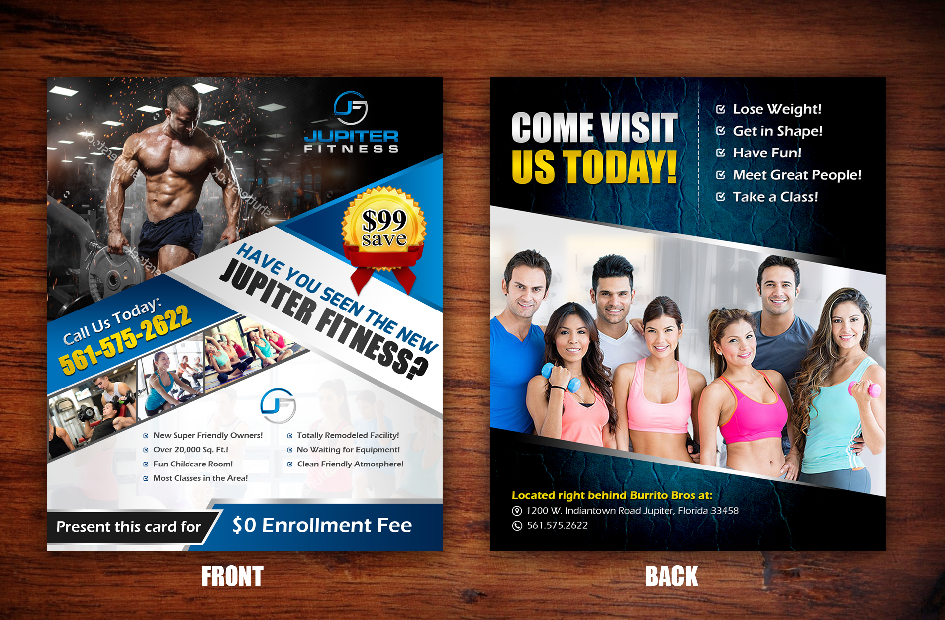 Brochure Design For Jupiter Fitness By Creative Mirza 15988 - Designhill