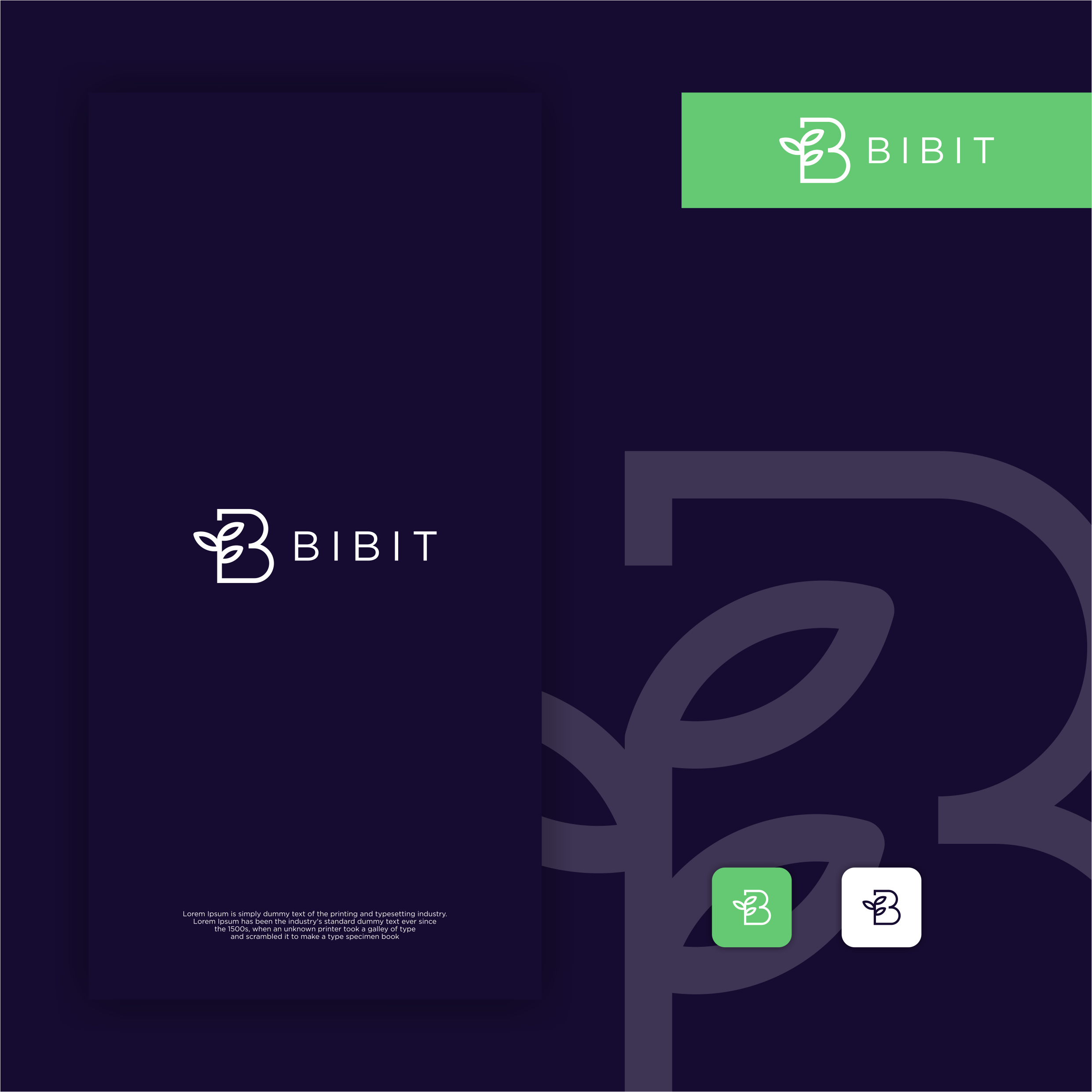 Bibit Logo Design By Pita 374522 Designhill