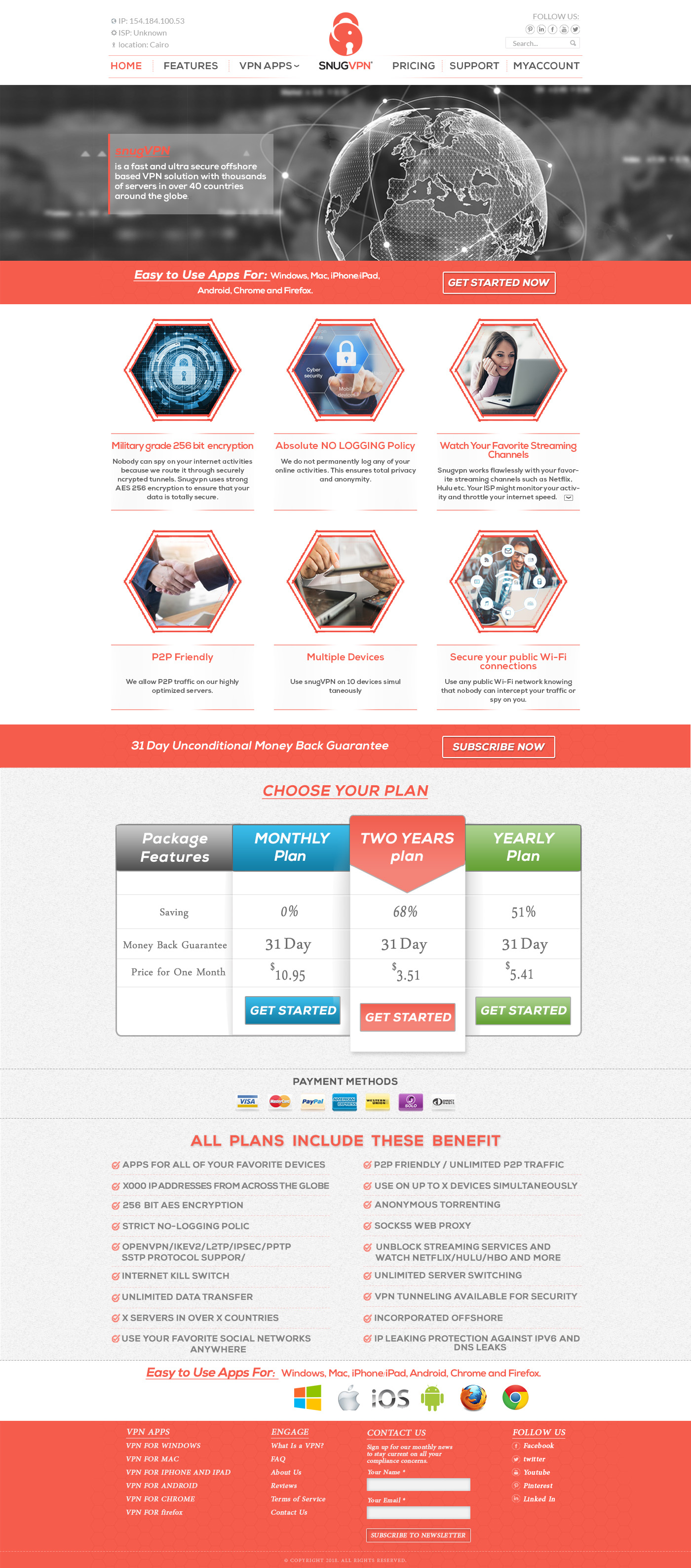 Vpn Site - Website Design BY Ahlawrood 92041 - Designhill