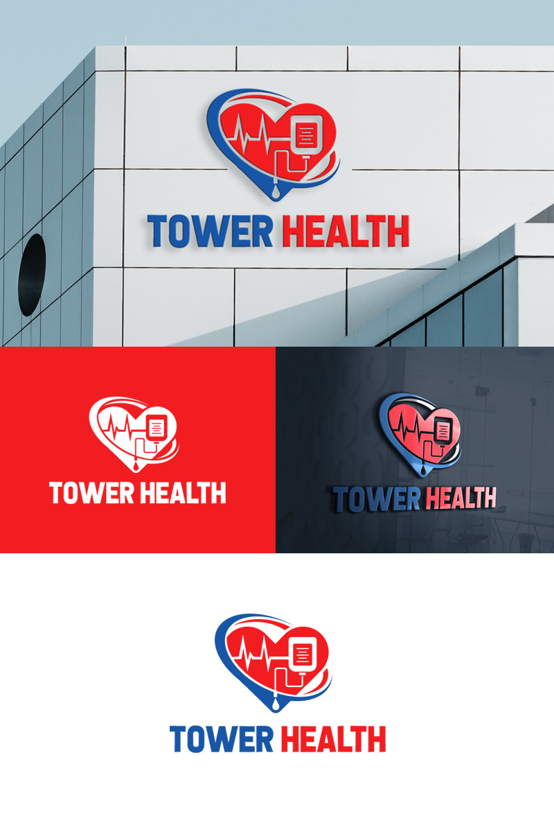 Tower Health - Logo Design BY Mithun Biswas 369016 - Designhill