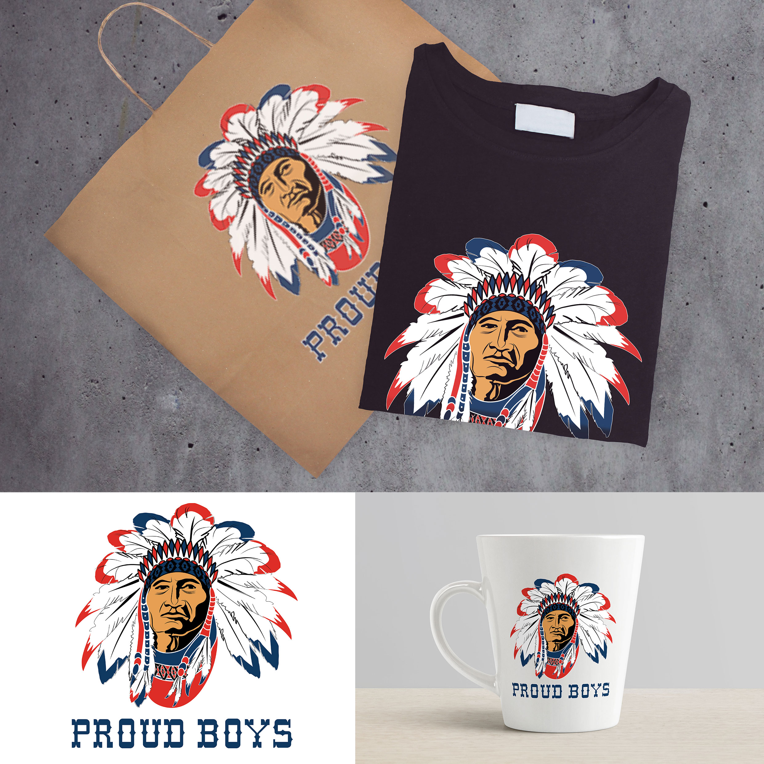 Native American Logo By Mivdesigns 99730 - Designhill