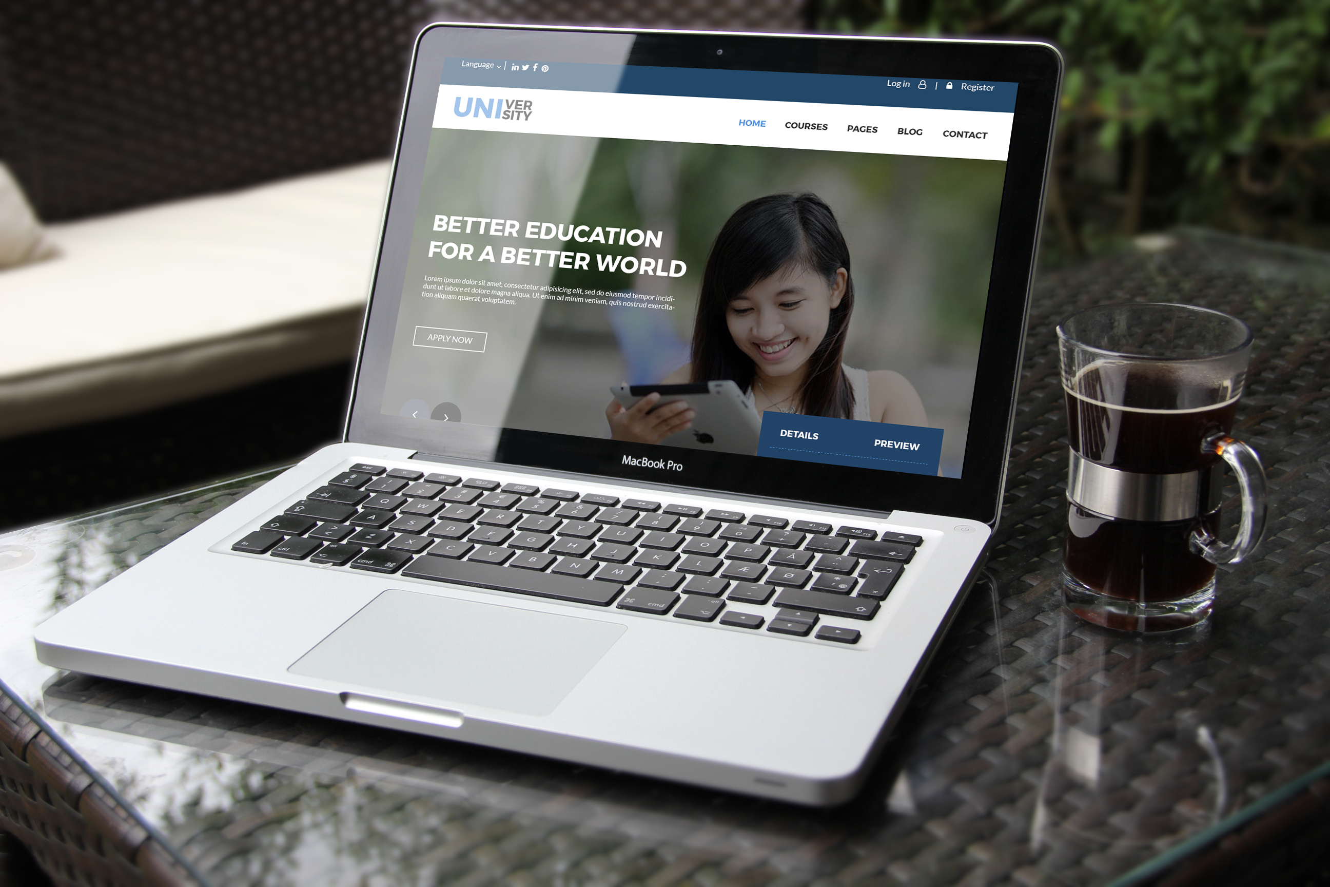 University Website Design By Rocky 47710 - Designhill