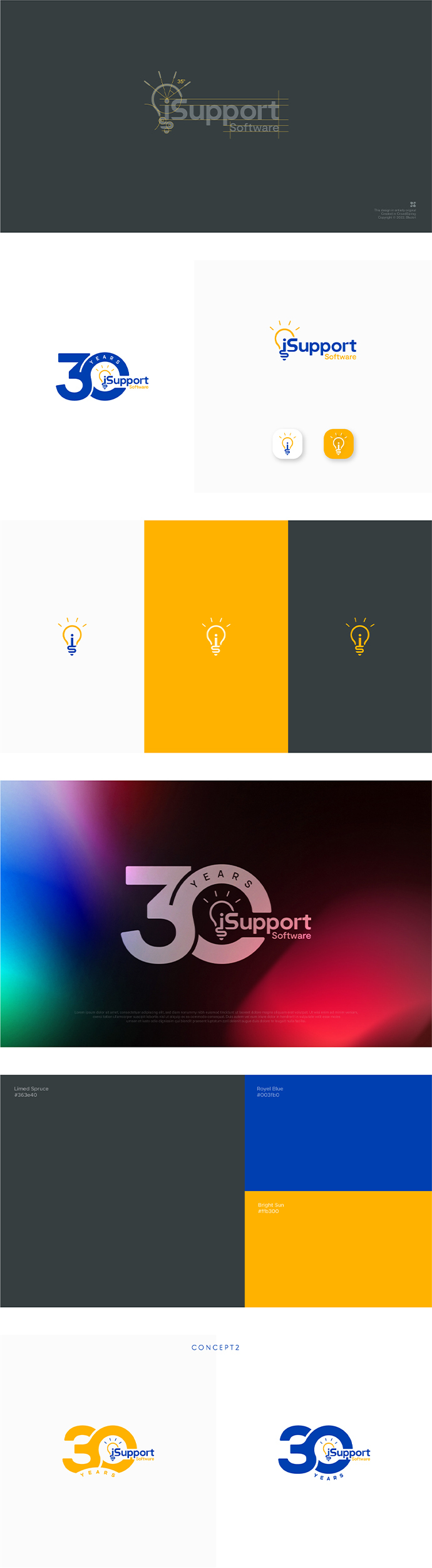 ISupport Logo Design By Blackrt 372725 - Designhill