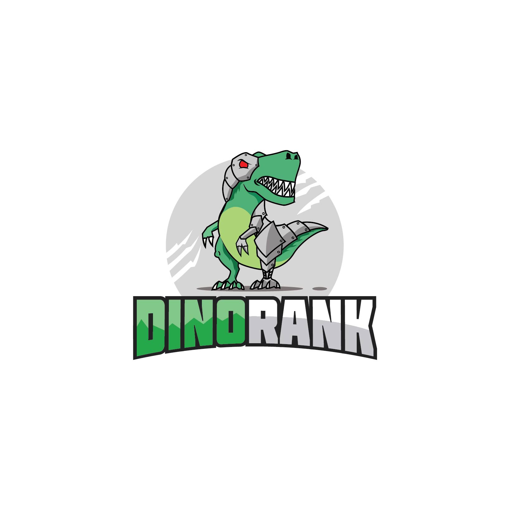 Dinorank - Logo Design BY Fatkhan Goma 245474 - Designhill
