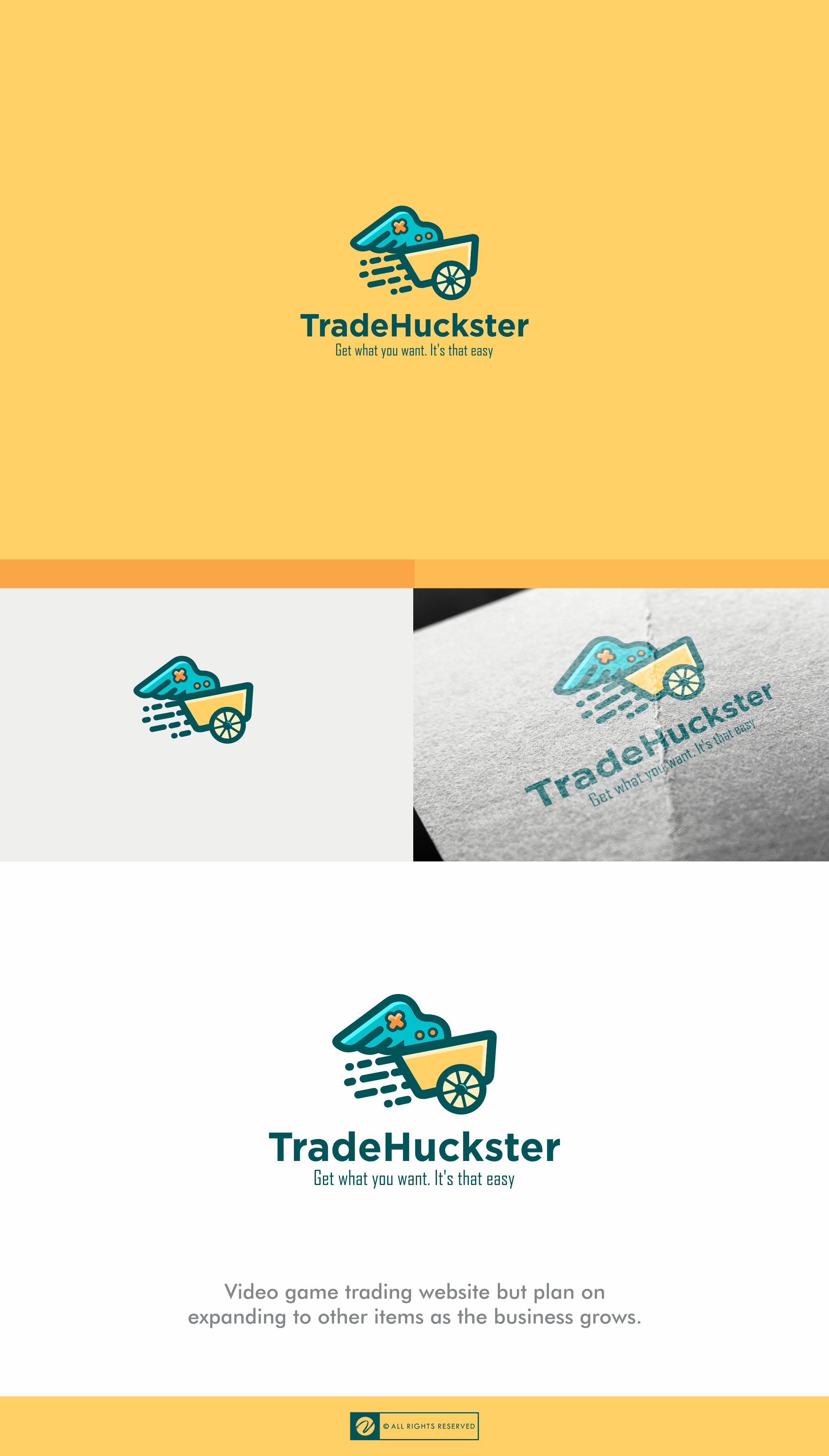 Youthful Logo For Trade Huckster By Vidiveni 44252 - Designhill