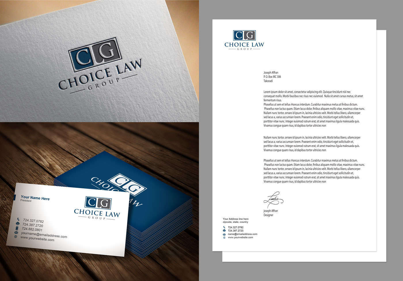 Law Firm Needs A Letterhead And Logo By Virtueitsolutions 82823 ...