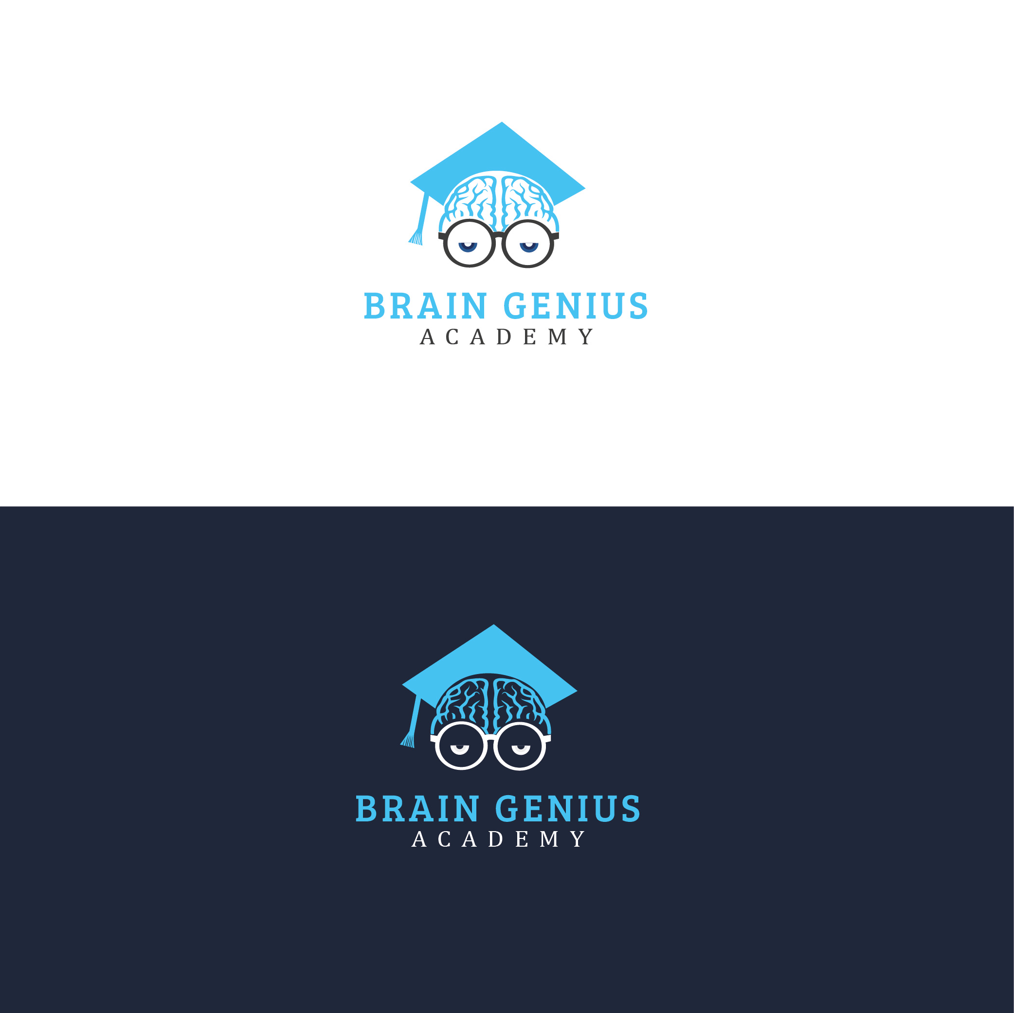 Brain Academy Logo By Zeeshan Zamir 32749 - Designhill