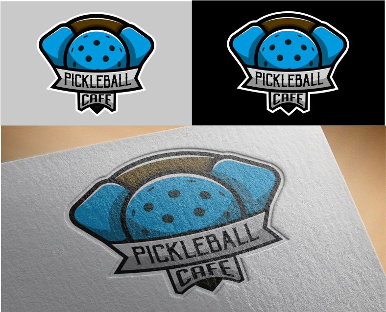 PICKLE BALL CAFE LOGO By Adi_stiar 289588 - Designhill