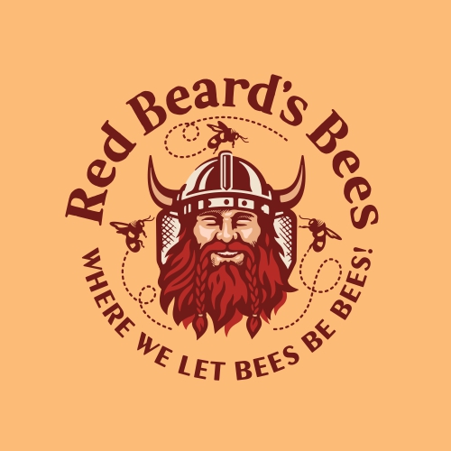 Red Beard's Bees By LuBeraDesign 224564 - Designhill