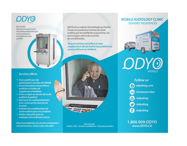Brochure Design For A Mobile Audiology Clinic By Sara Danica Enrico ...