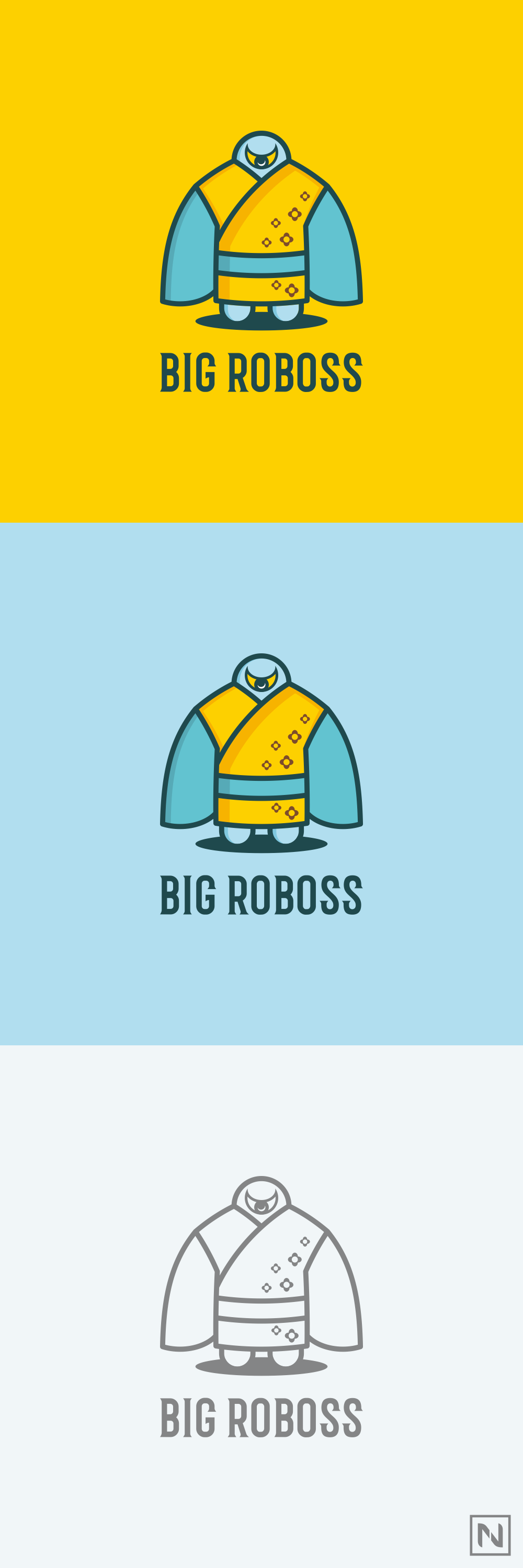 Big Roboss Logo Design By Nehrufevers 34429 - Designhill