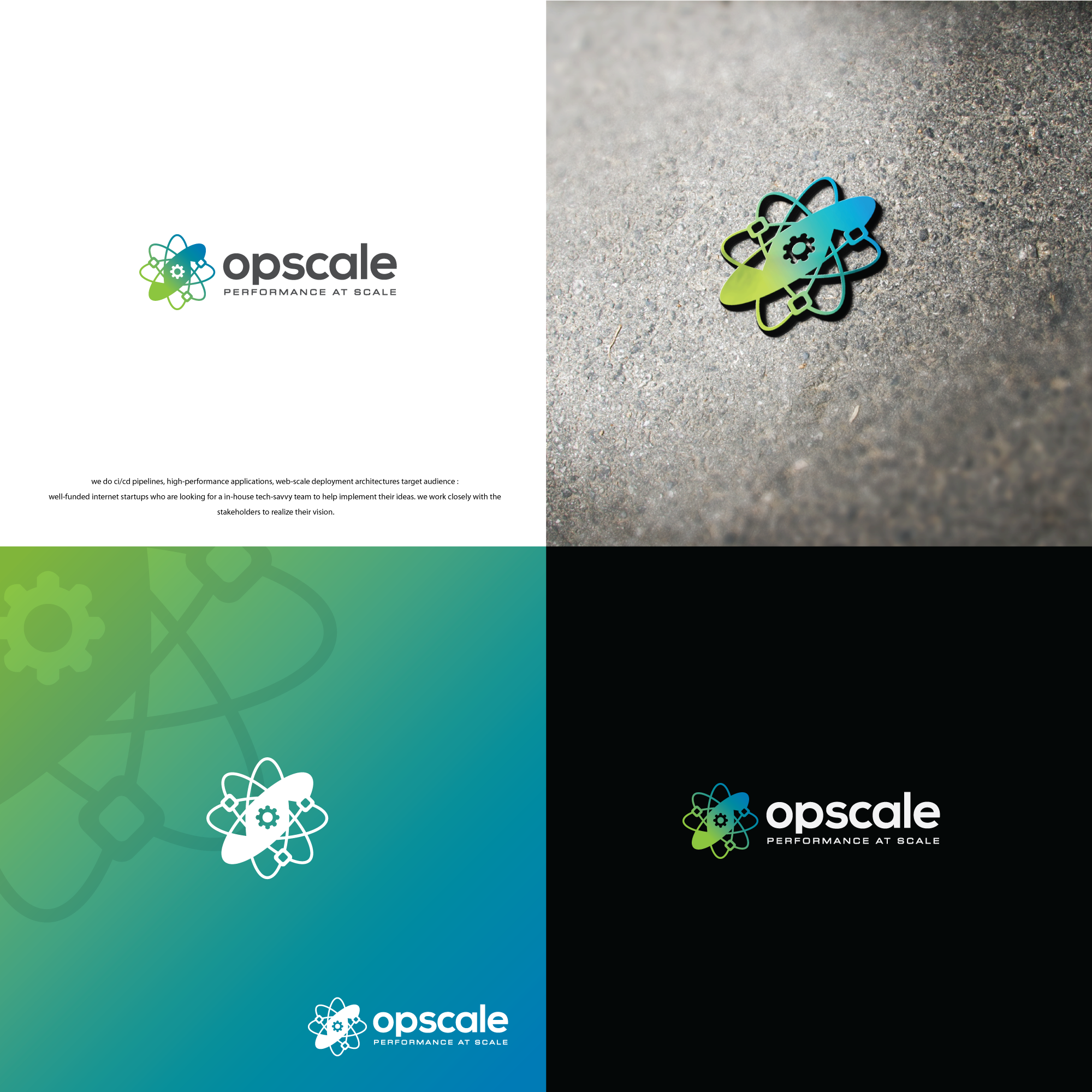 Logo Design For Opscale. By Uxboss™ 16230 - Designhill
