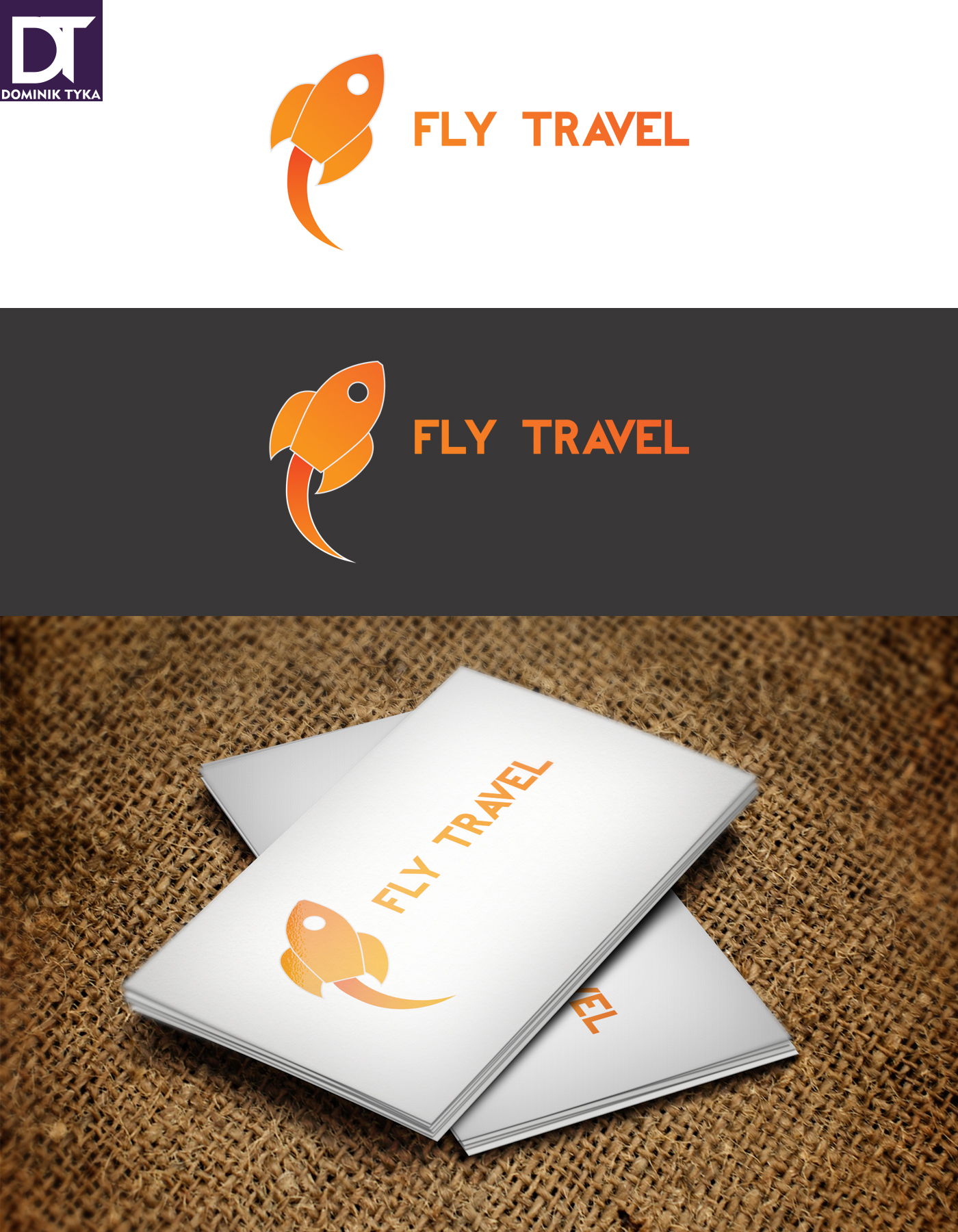 Logo - Fly Travel By Tyka.dominik 6227 - Designhill