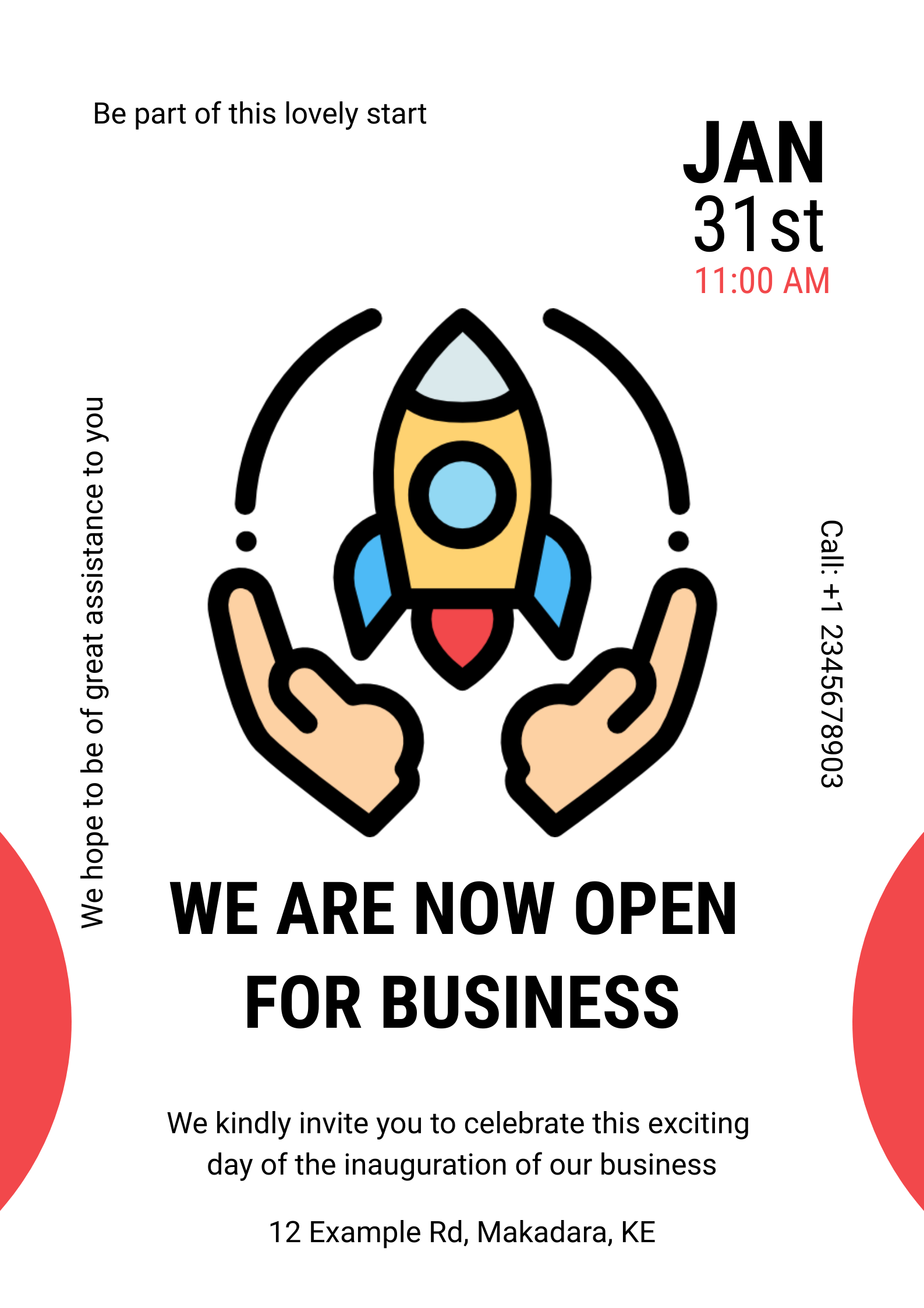 New Business Launch Announcement Design Challenge 2020 | Designhill