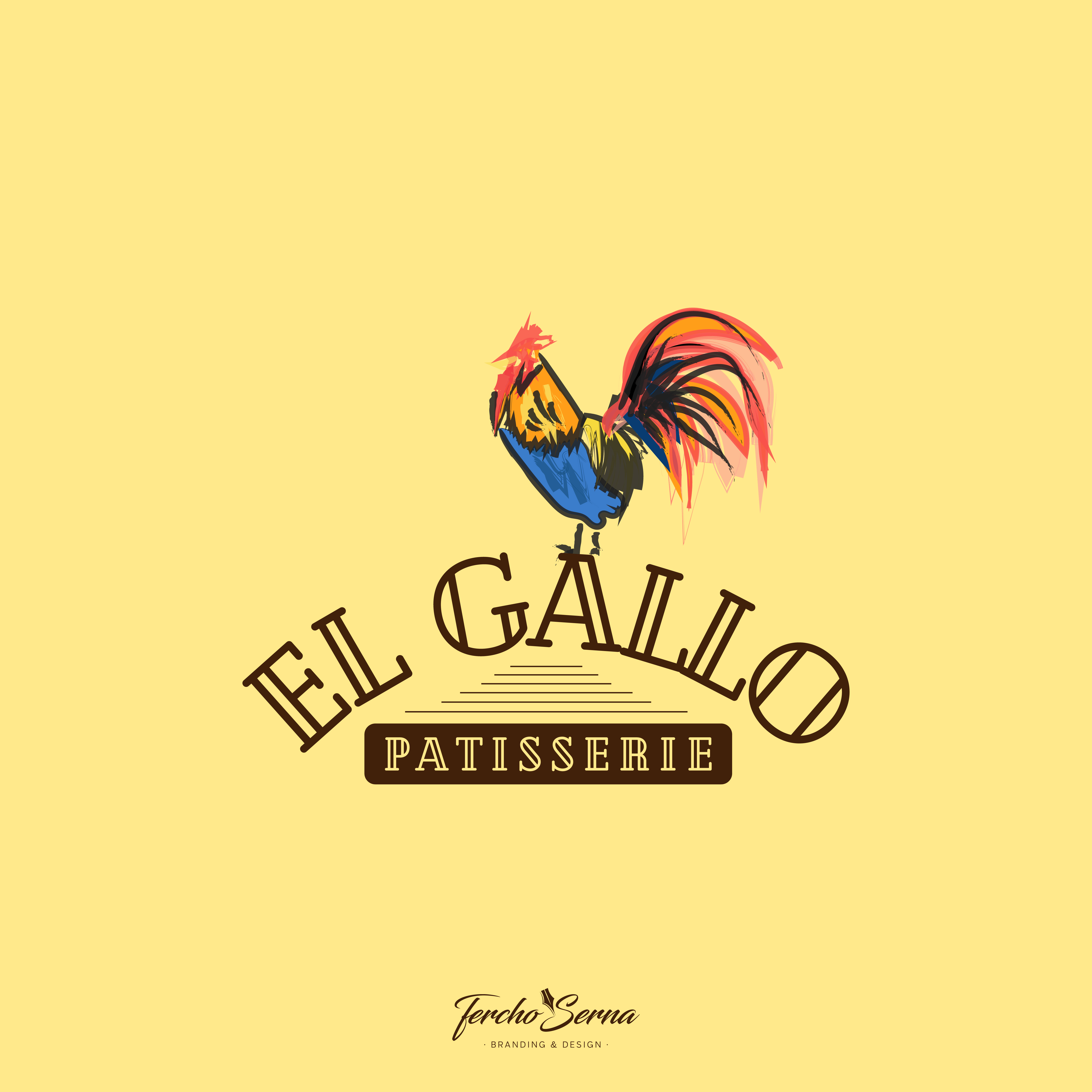 El Gallo - Logo Design BY FerchoSerna 29191 - Designhill