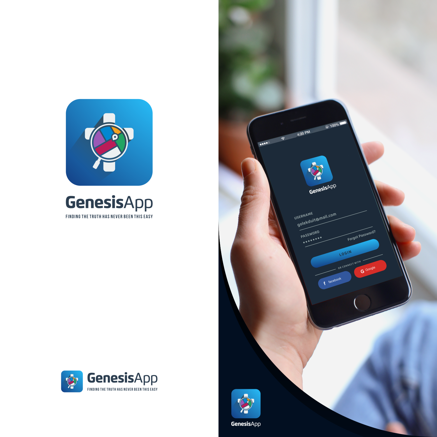 Genesis App - Logo Design BY Mega 331983 - Designhill