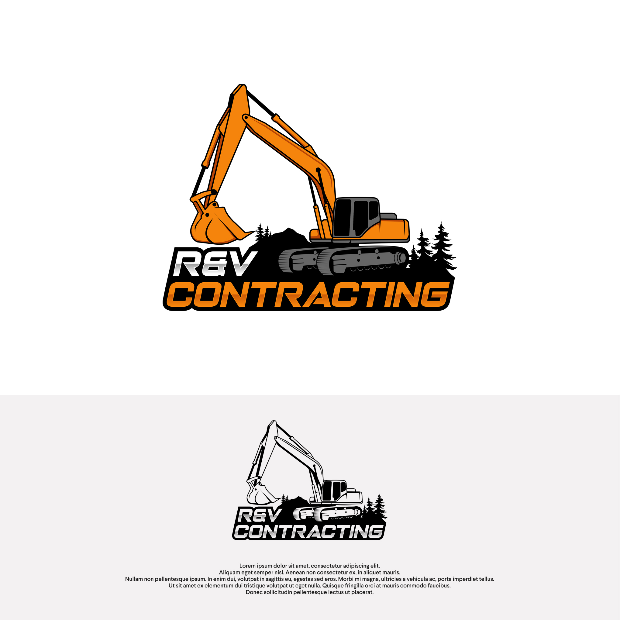 RNV CONTRACTING By Ambika Creative ™ 406677 - Designhill
