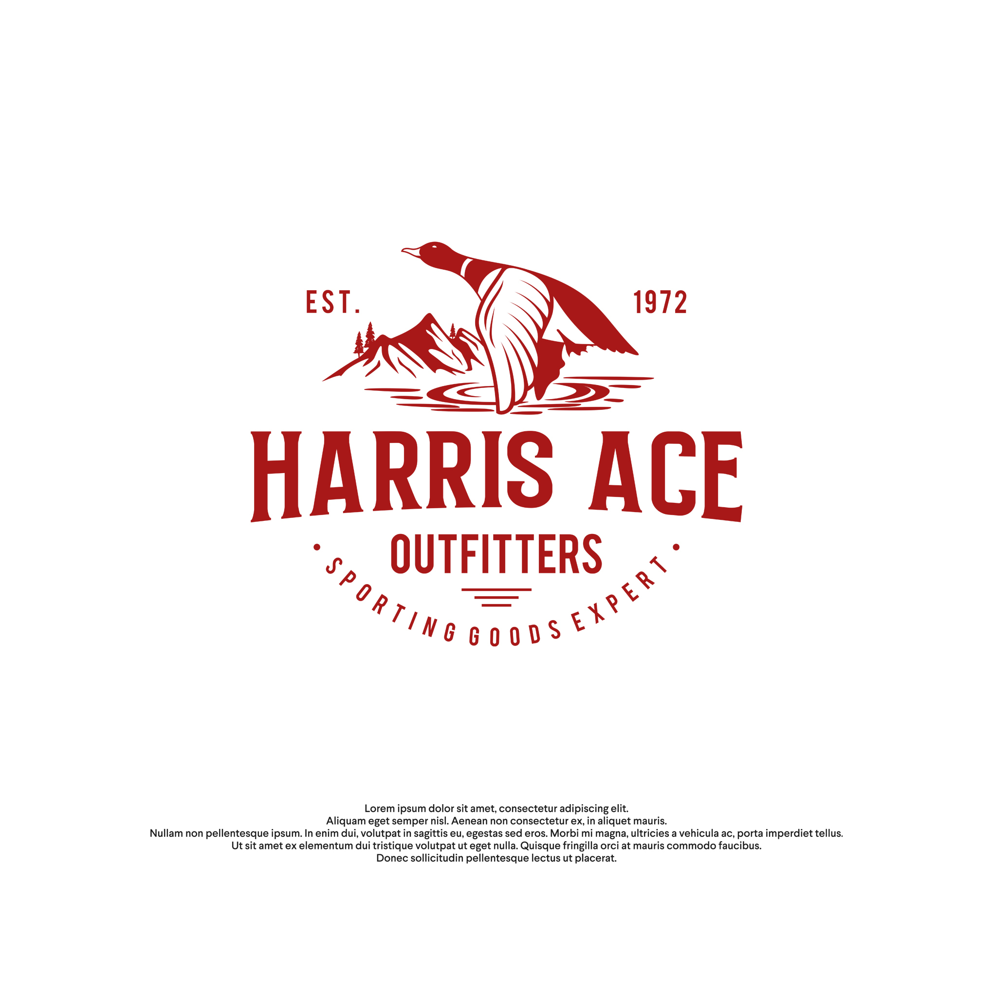 HARRIS ACE By Ambika Creative ™ 320231 - Designhill