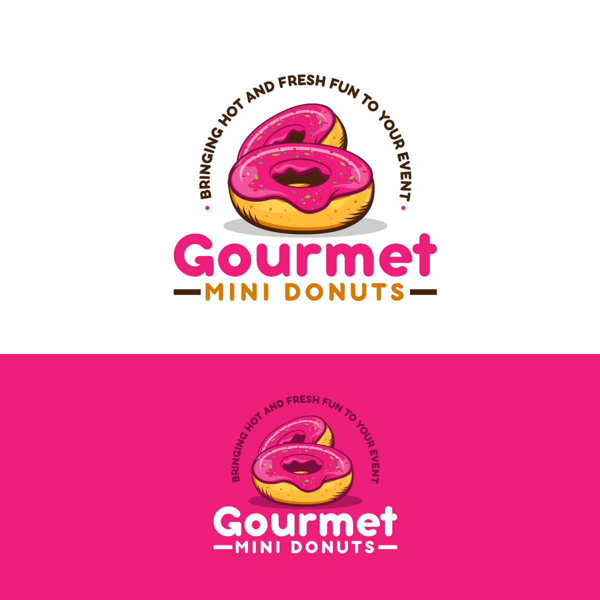 Gourmet Mini Donuts - Logo Design Inspiration - 135154 by As Designs
