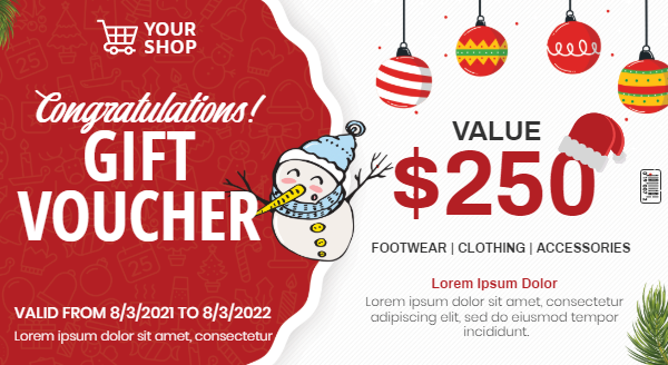 Congratulations Gift Card Design Challenge 2021 | Designhill
