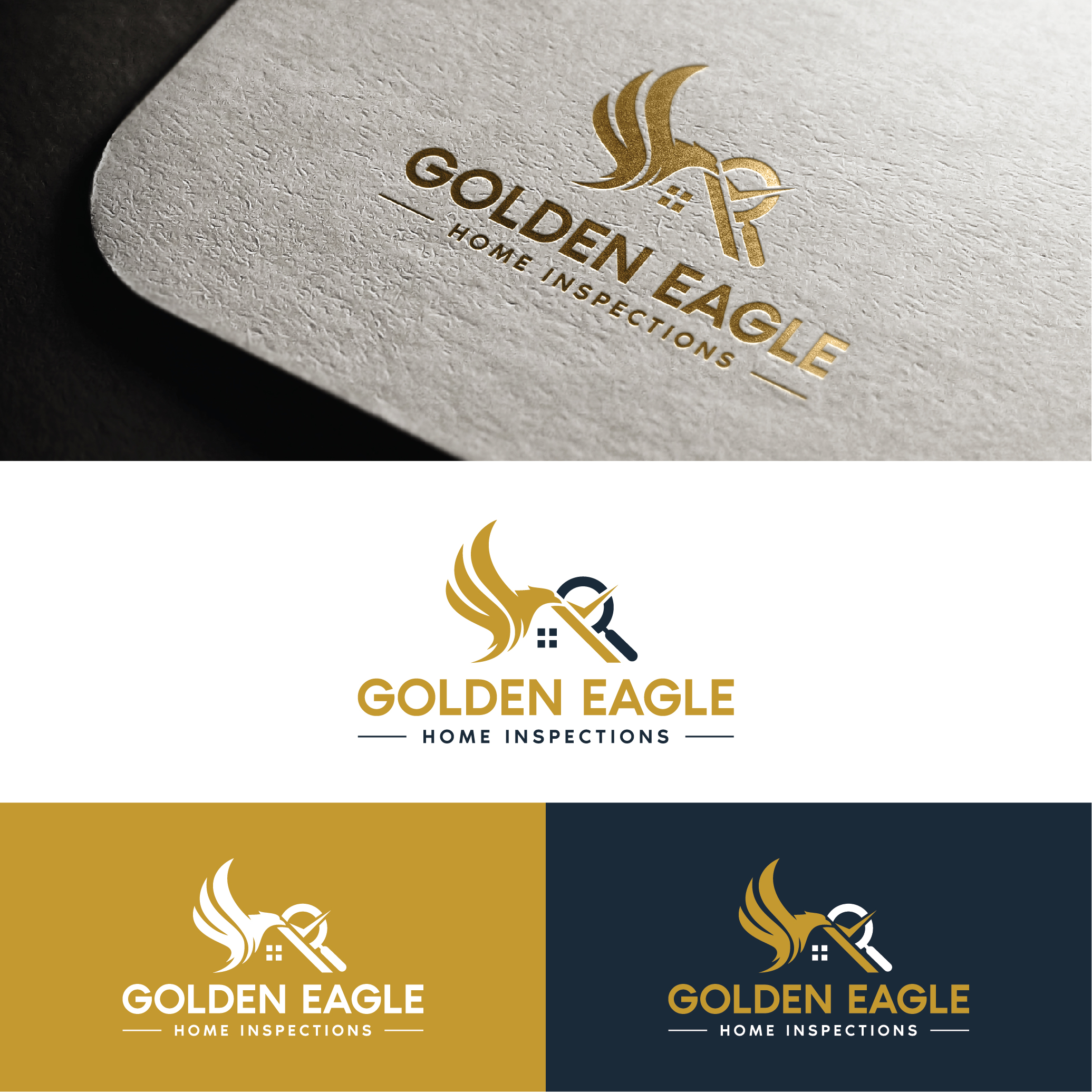 Golden Eagle - Logo Design BY Radiantart 395578 - Designhill