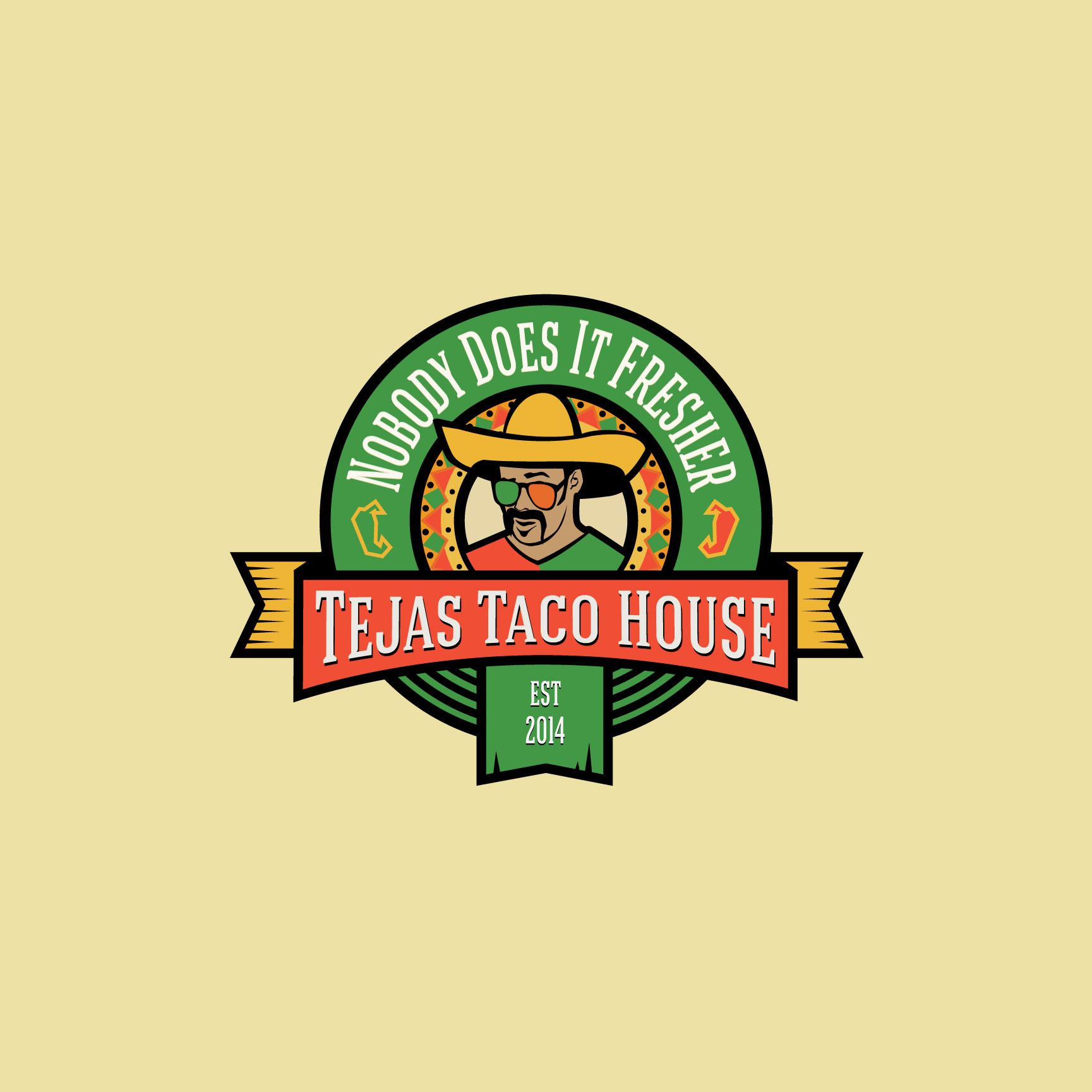 Tejas Taco House - Logo Design BY Izzi 25201 - Designhill
