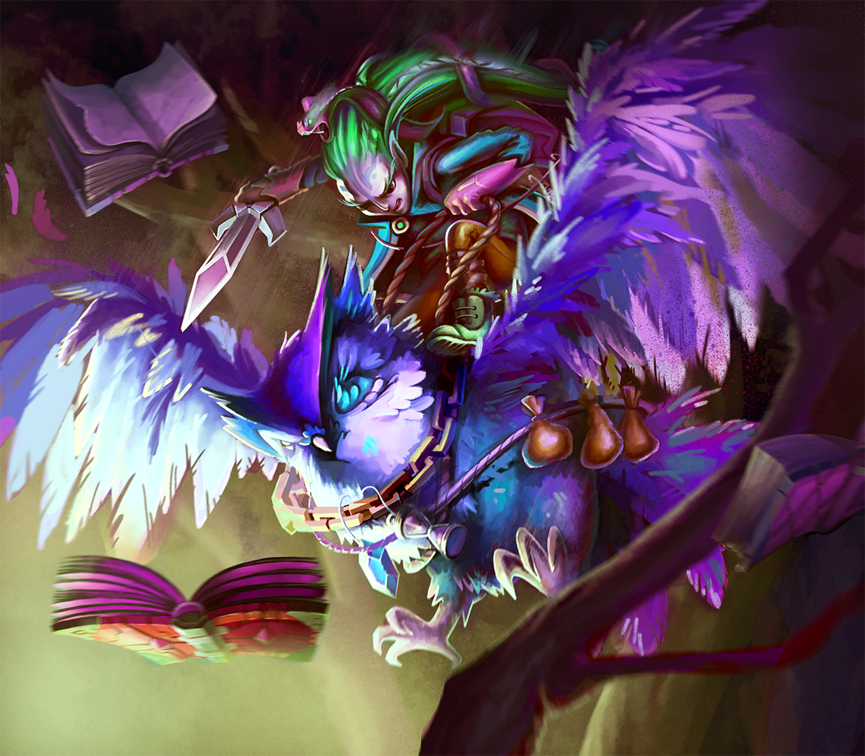 Owl Rider By Daria Khil 145953 - Designhill