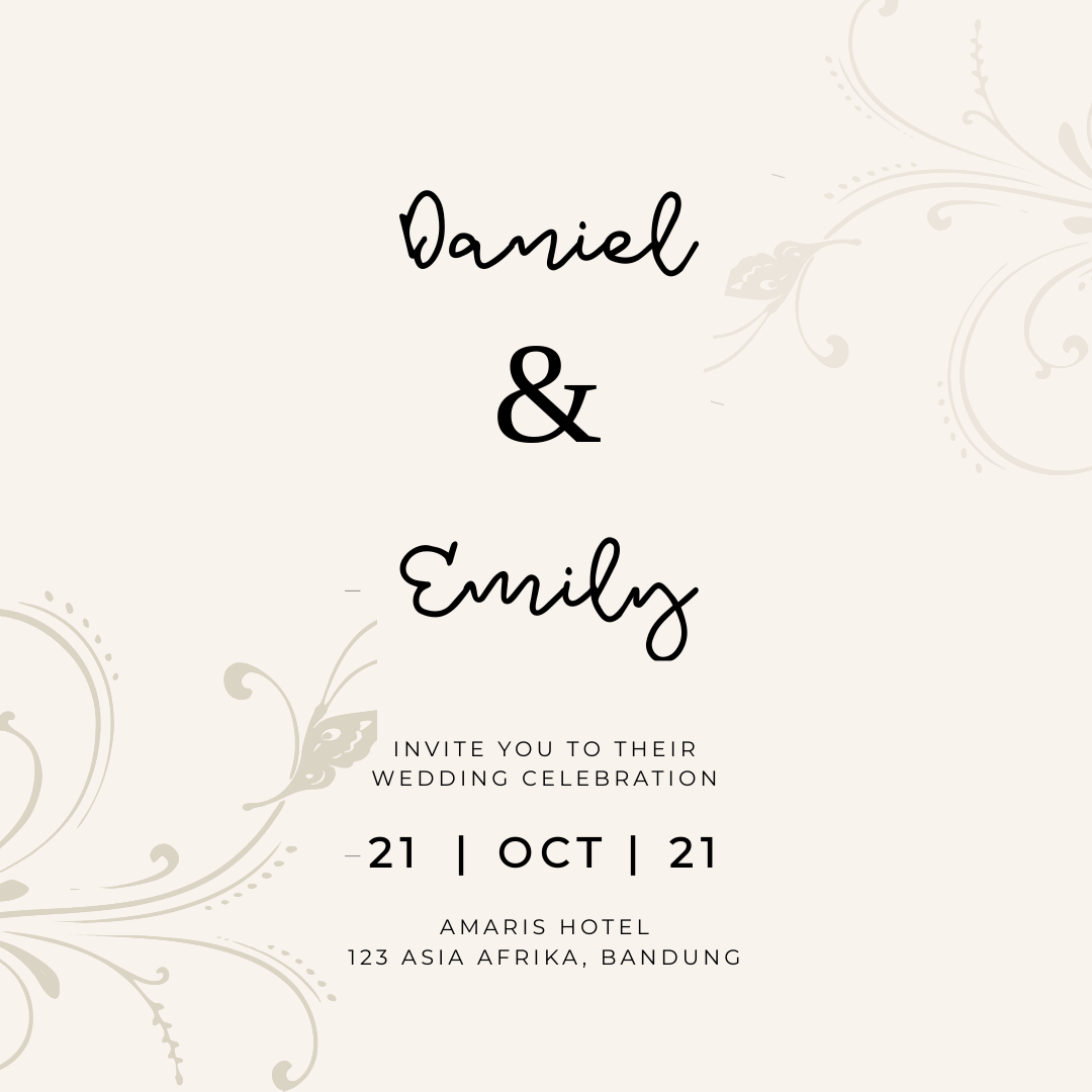 Wedding Graphic Design Inspiration