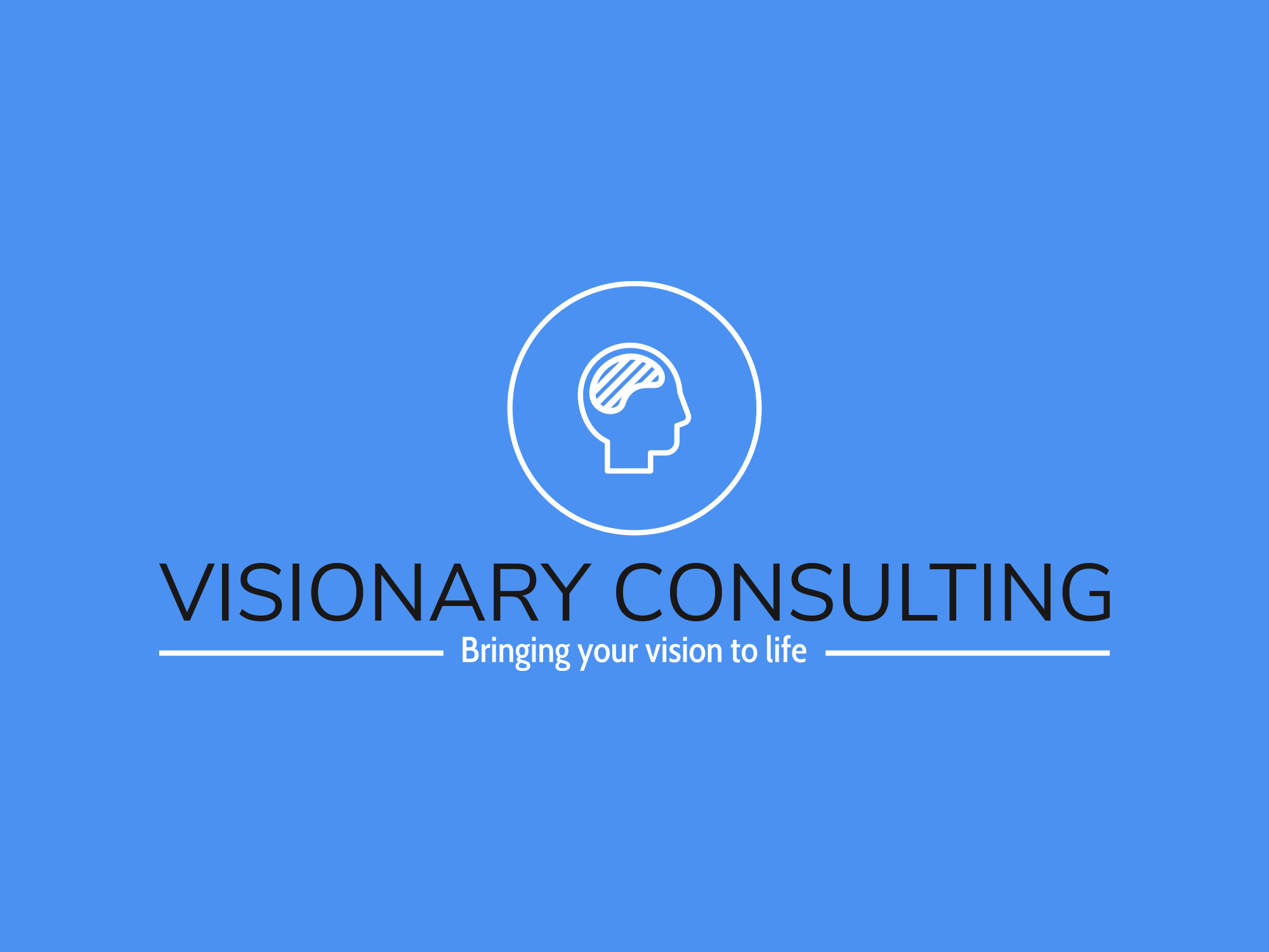 "Visionary Consulting" Logo By Olimpia B. 424812 - Designhill