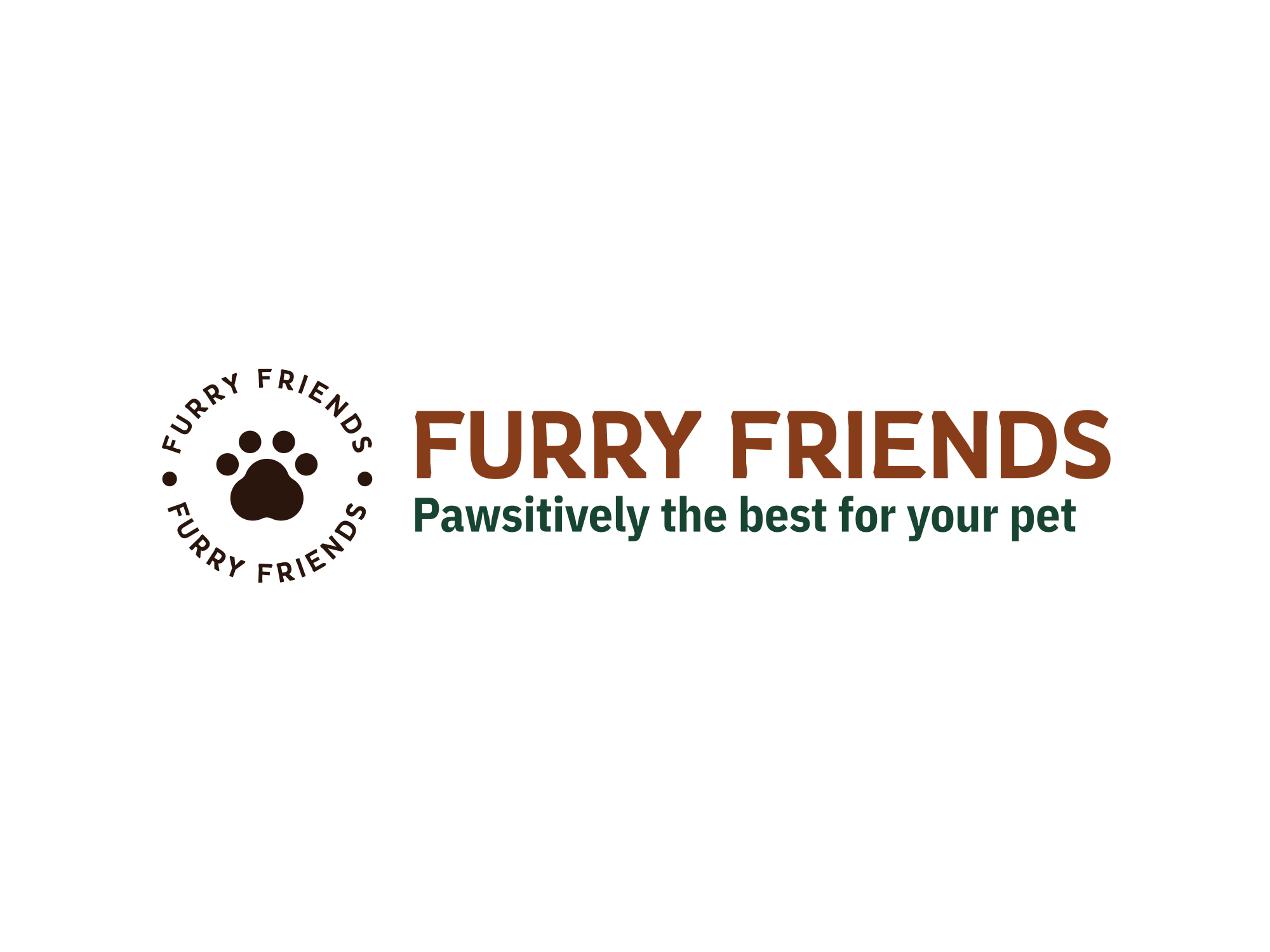 "Furry Friends" Logo By Olimpia B. 424824 - Designhill