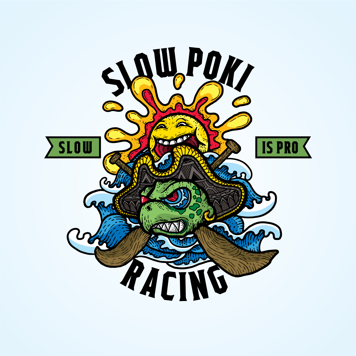 Poki Racing Logo By Riadhi Istiartanto 385527 - Designhill