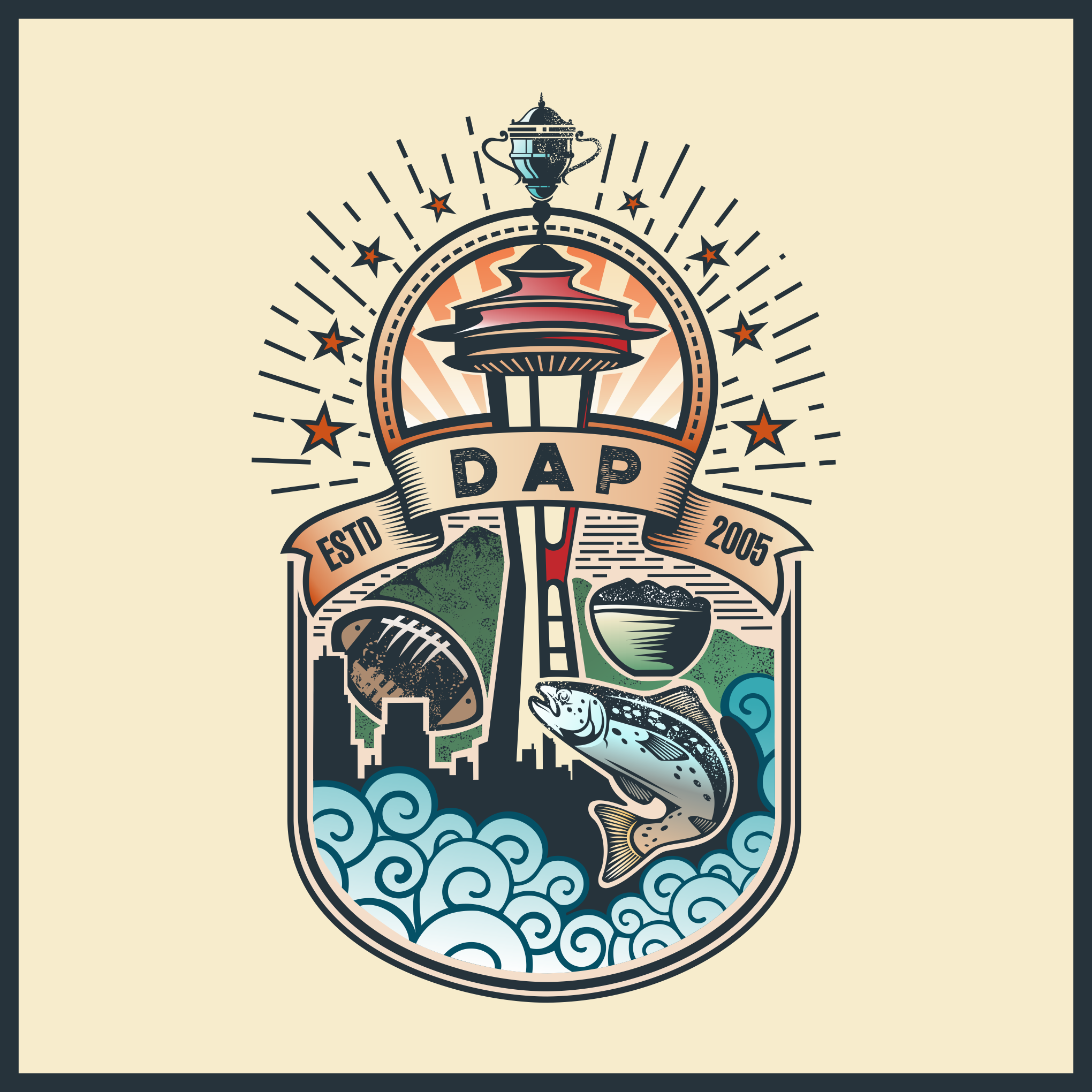 Vintage Logo For DAP By Awugraph 146513 - Designhill