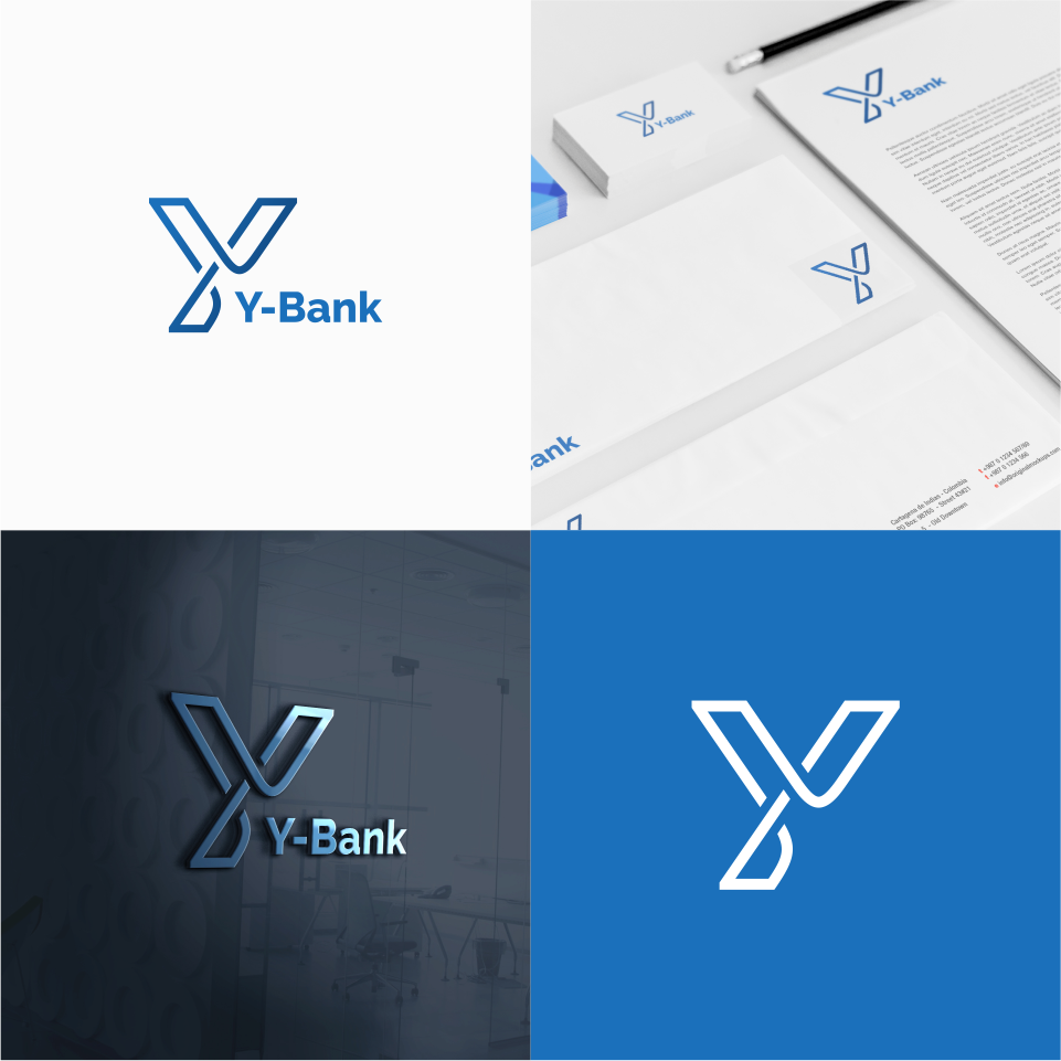 Y-bank Logo - Logo Design BY Mugi Gusti 55616 - Designhill