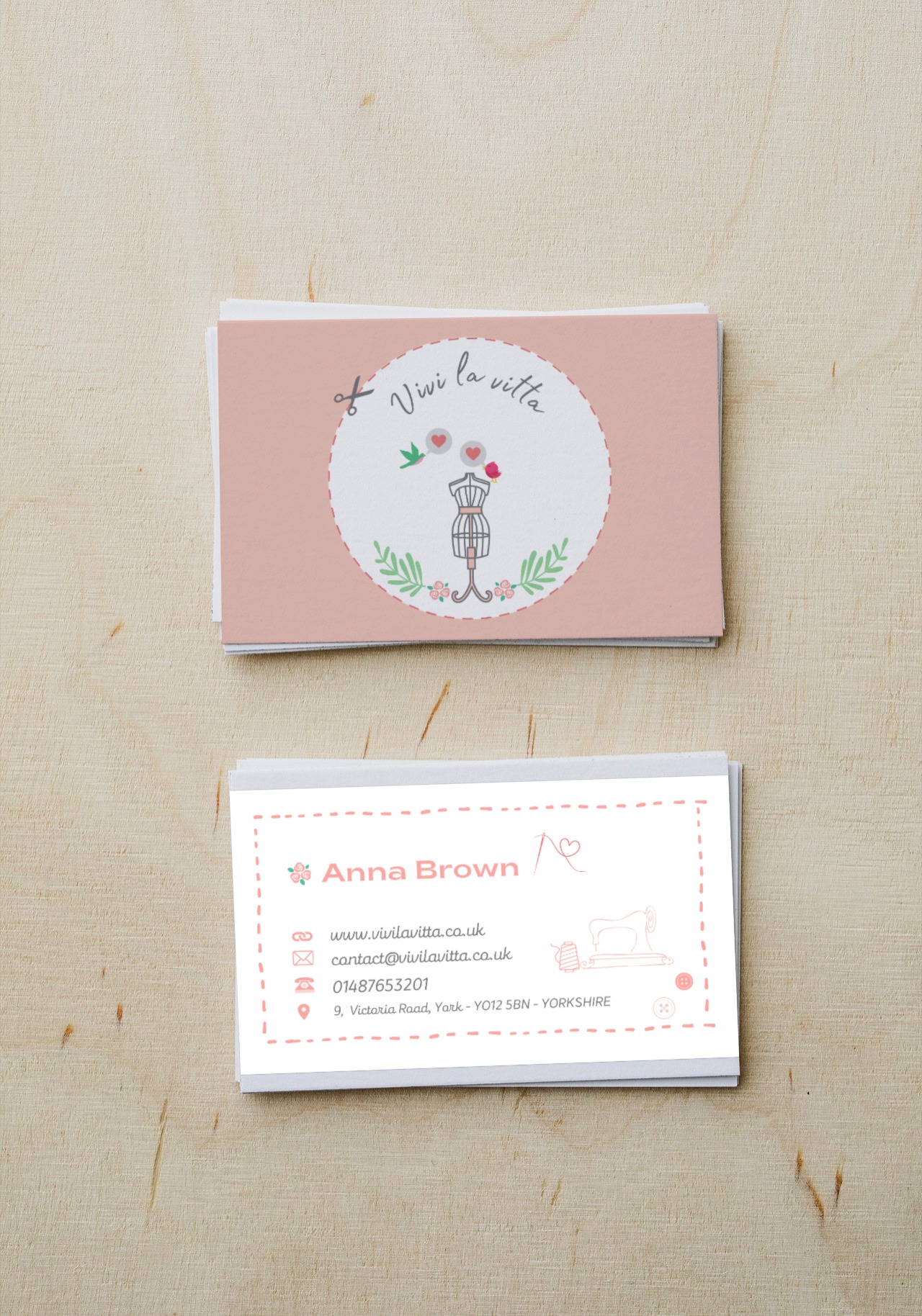 Business Card Handmade Clothes By Rc Designs Uk 370160 - Designhill