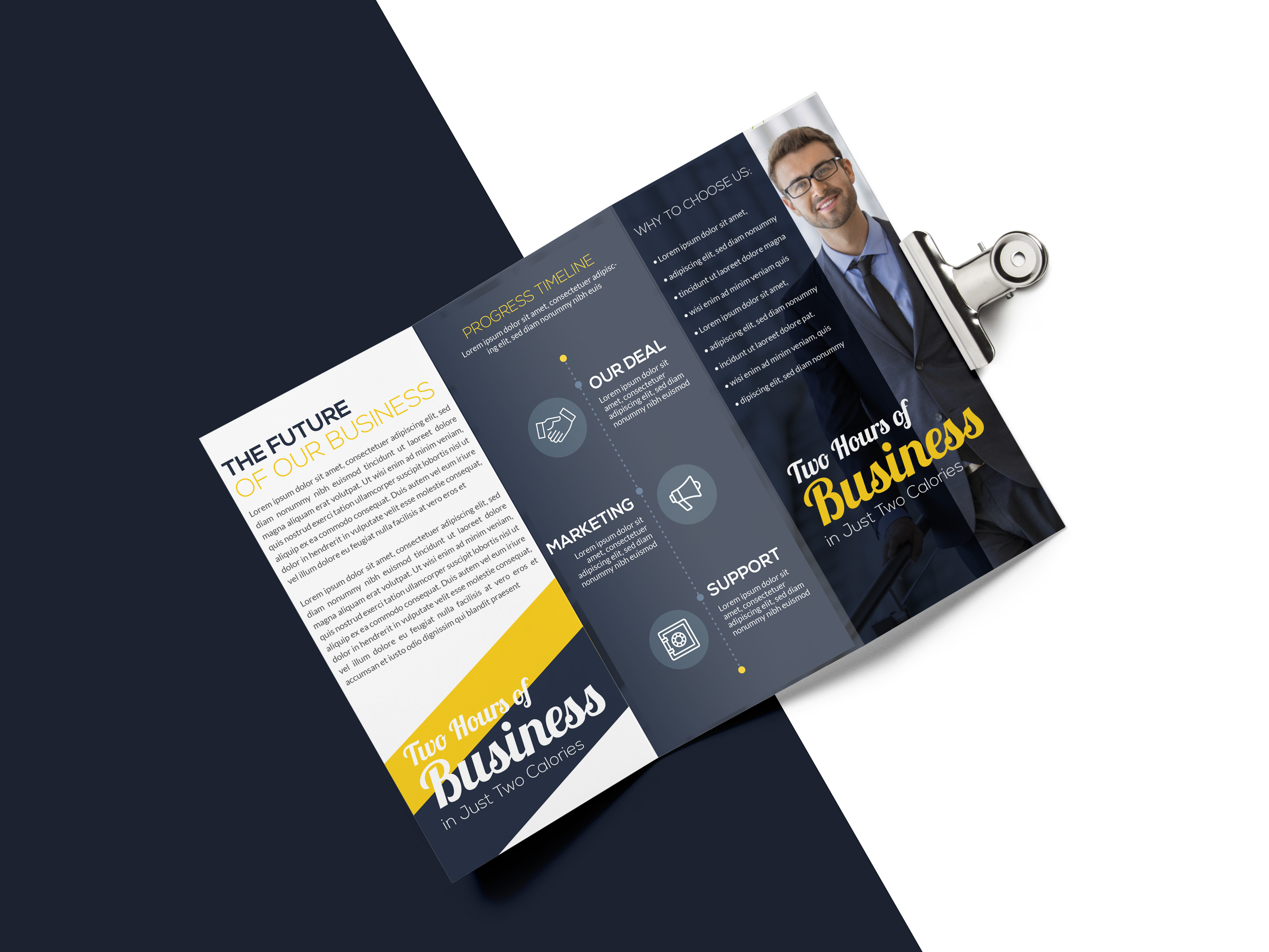 Corporate Trifold Brochure By Rayhan Sumon 28507 - Designhill