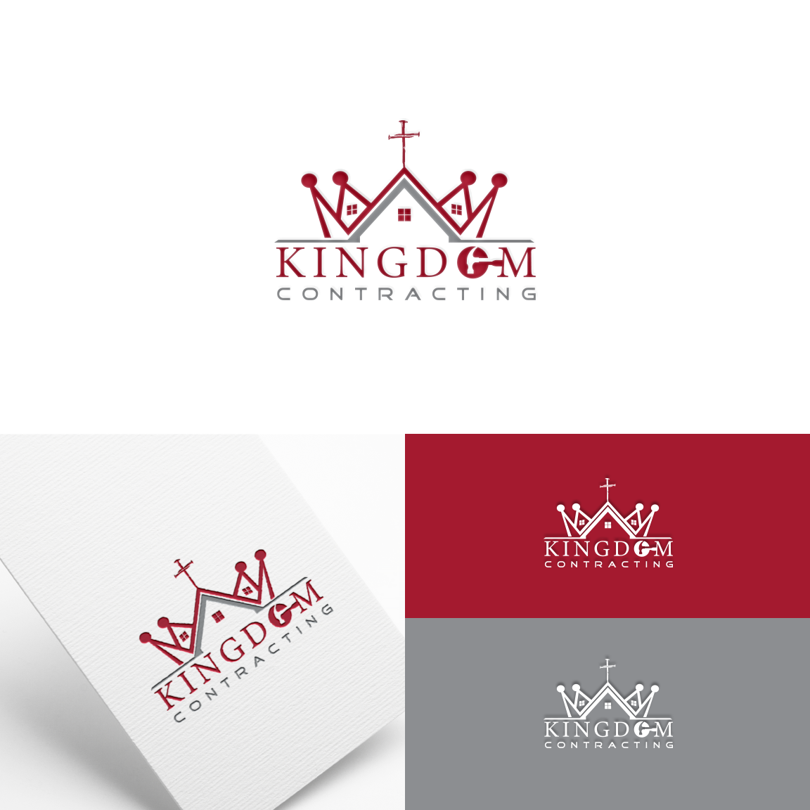 KINGDOM - Logo Design BY Dezain 366936 - Designhill