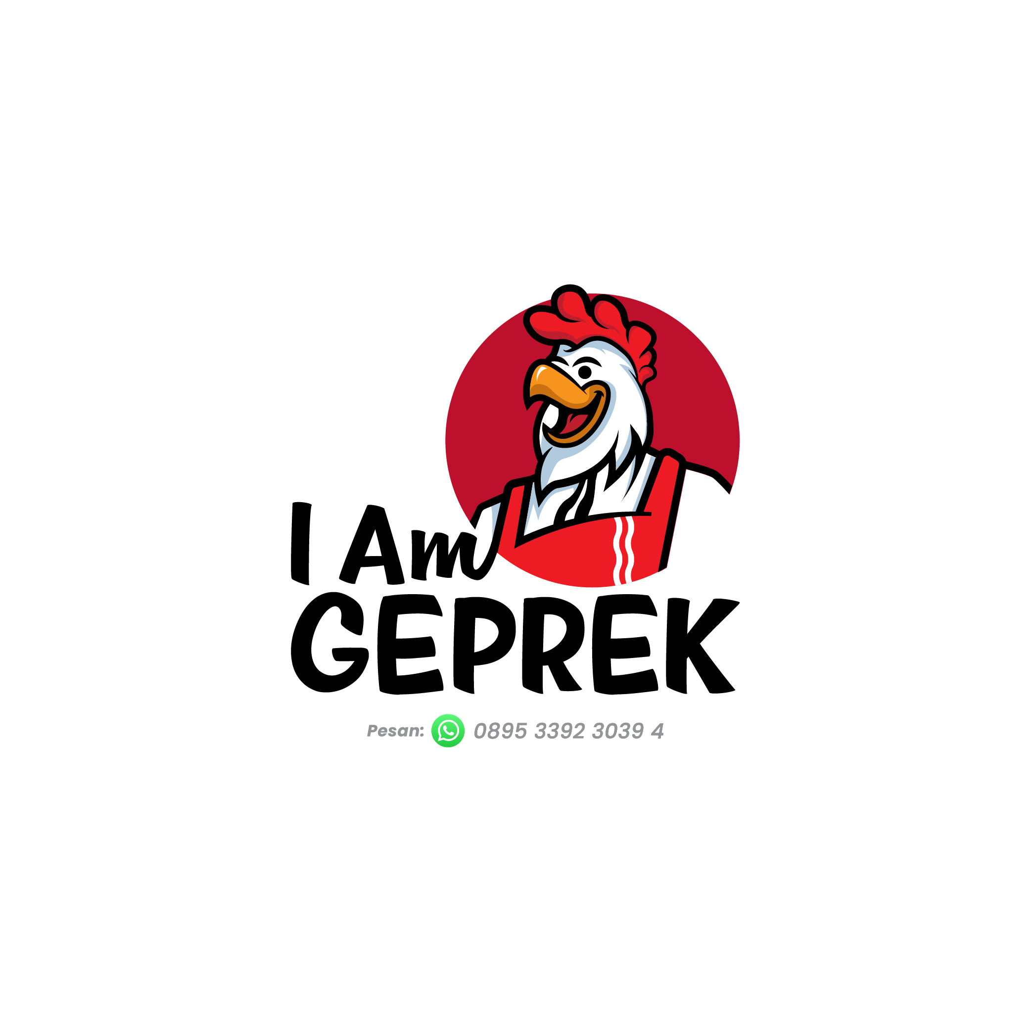 I Am Geprek By Mnw Associates 397933 - Designhill