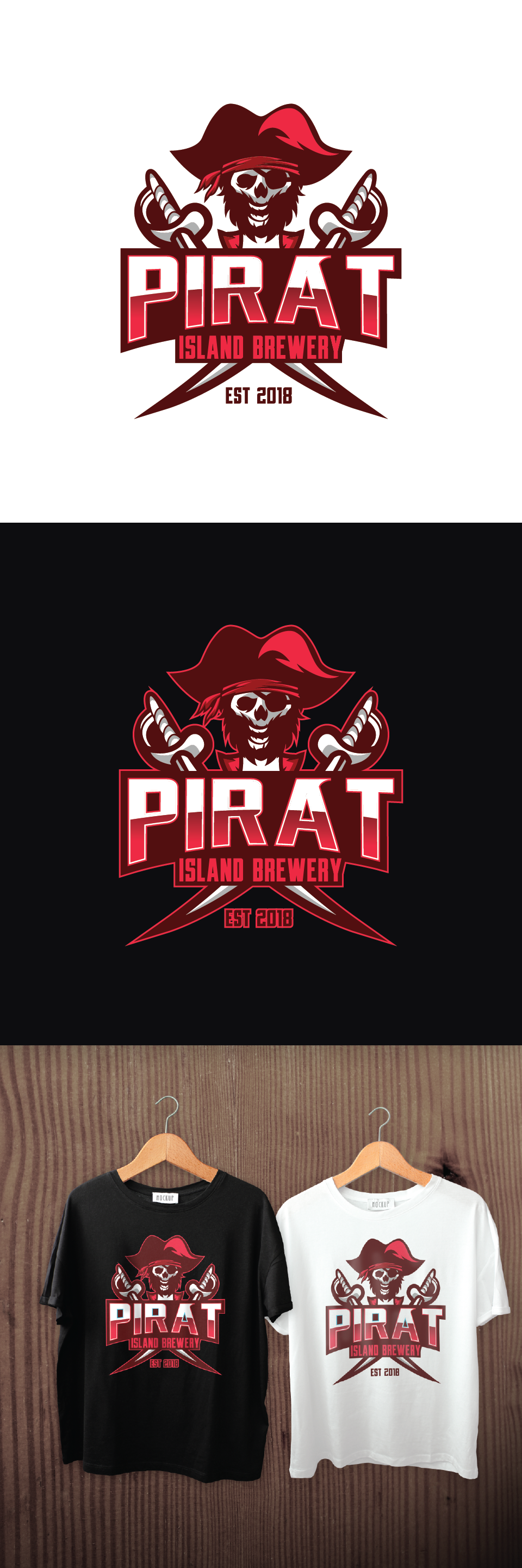 Pirate Mascot Design With 2 Sabers(Red Version) By Fahmirian20 61688 ...