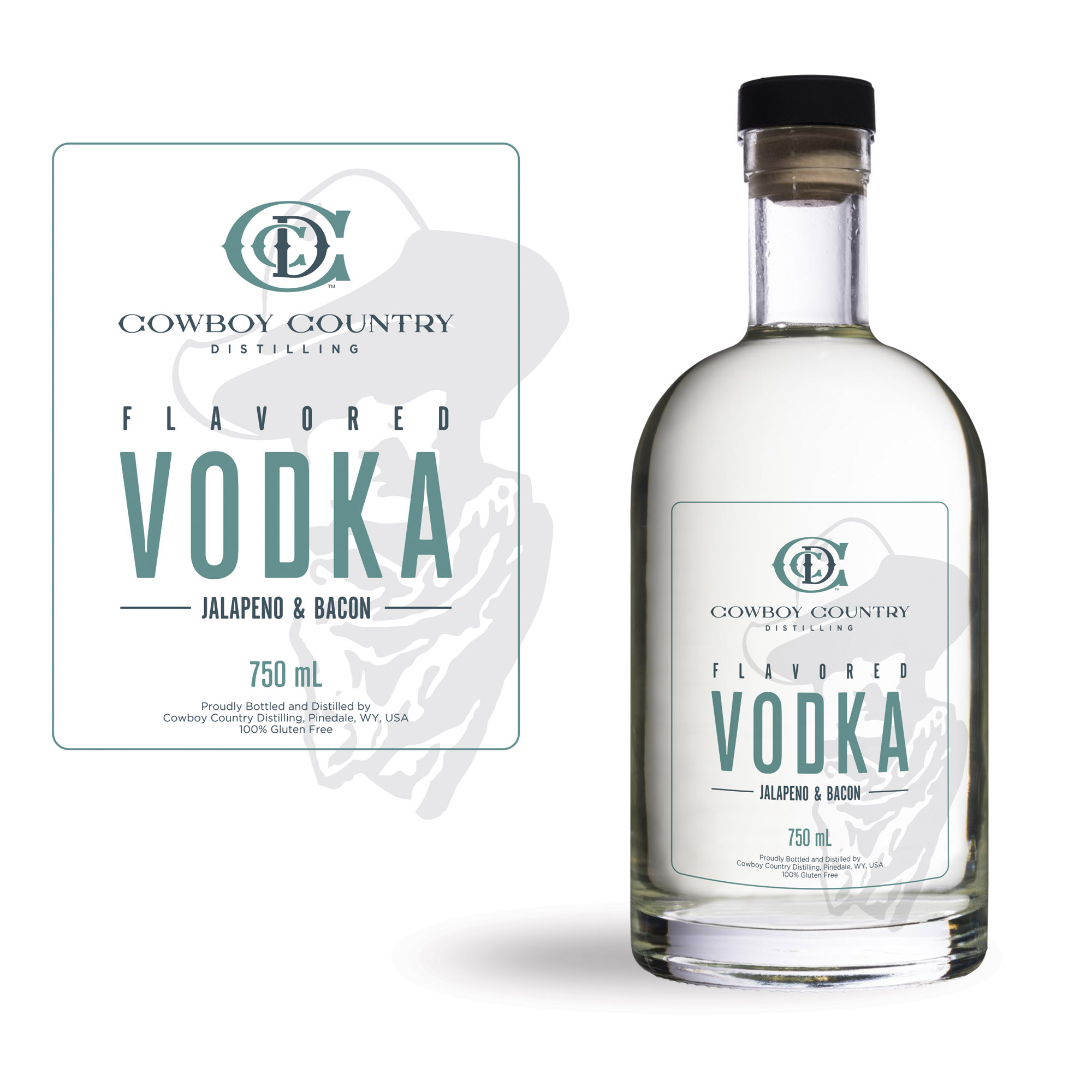 CCD Flavored Vodka By Bognar Design 156684 - Designhill