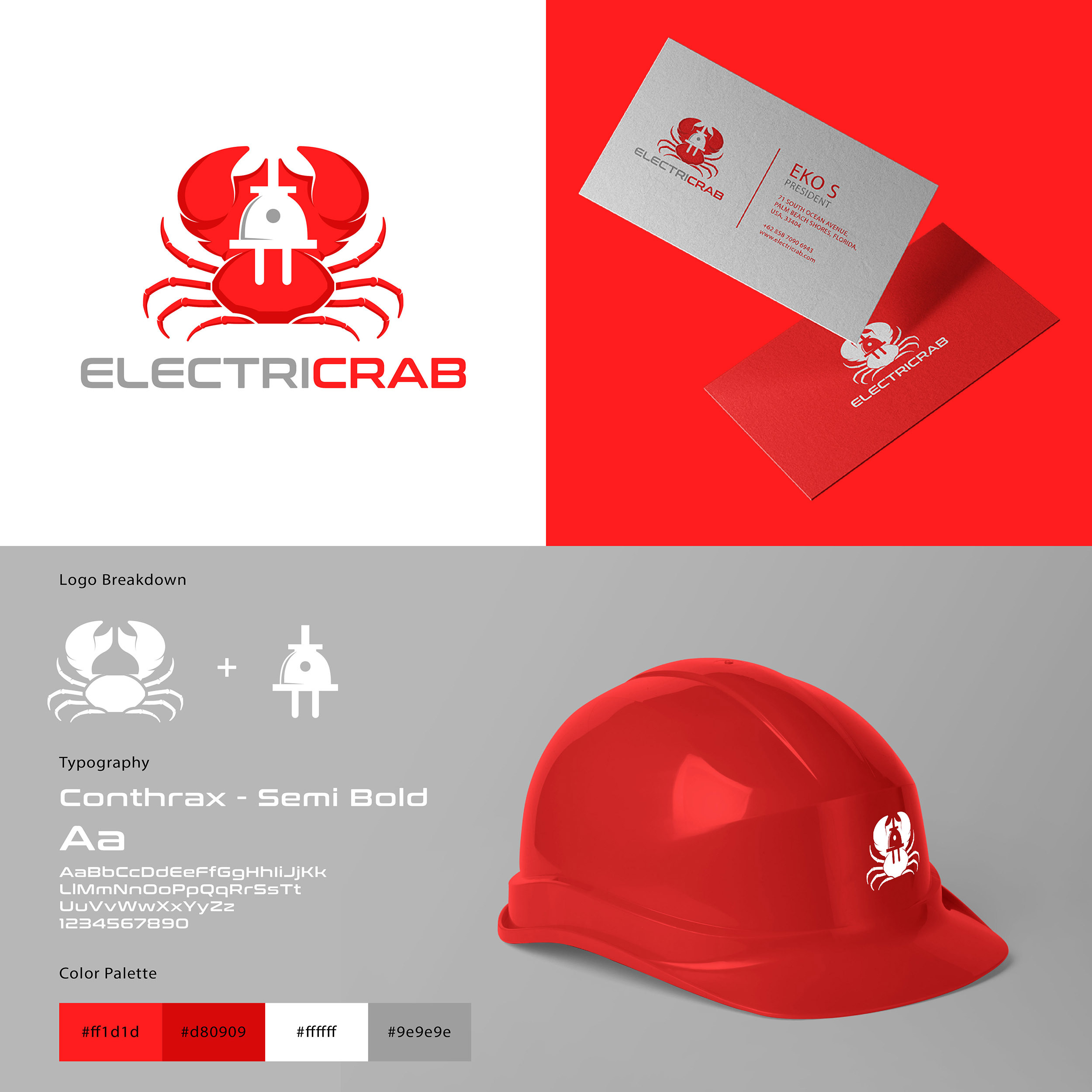Electric Company Identity By Ekodesign 382430 - Designhill