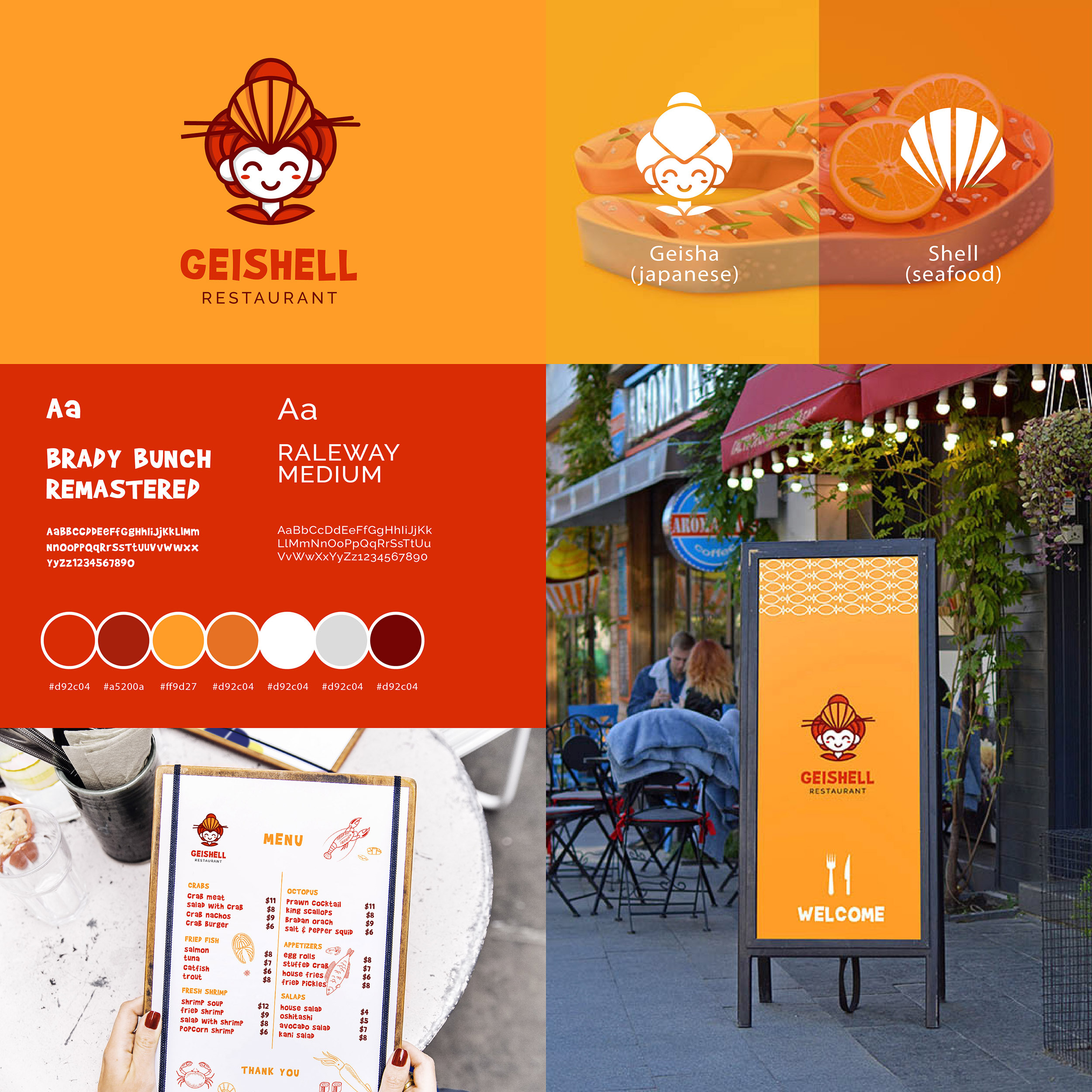 Japanese Seafood Restaurant Identity By Ekodesign 382428 - Designhill