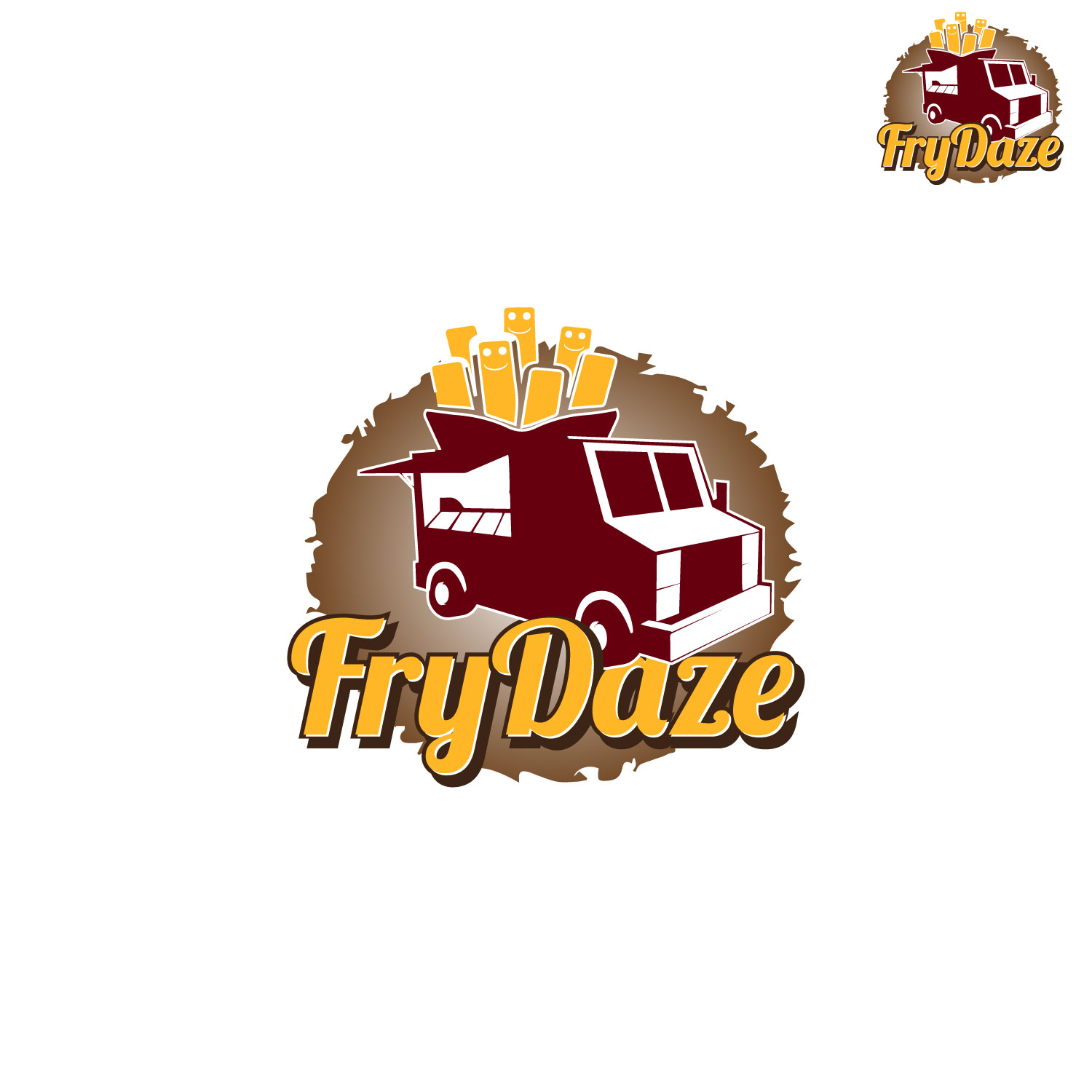 FryDaze - Logo Design BY Panagiotis 26058 - Designhill