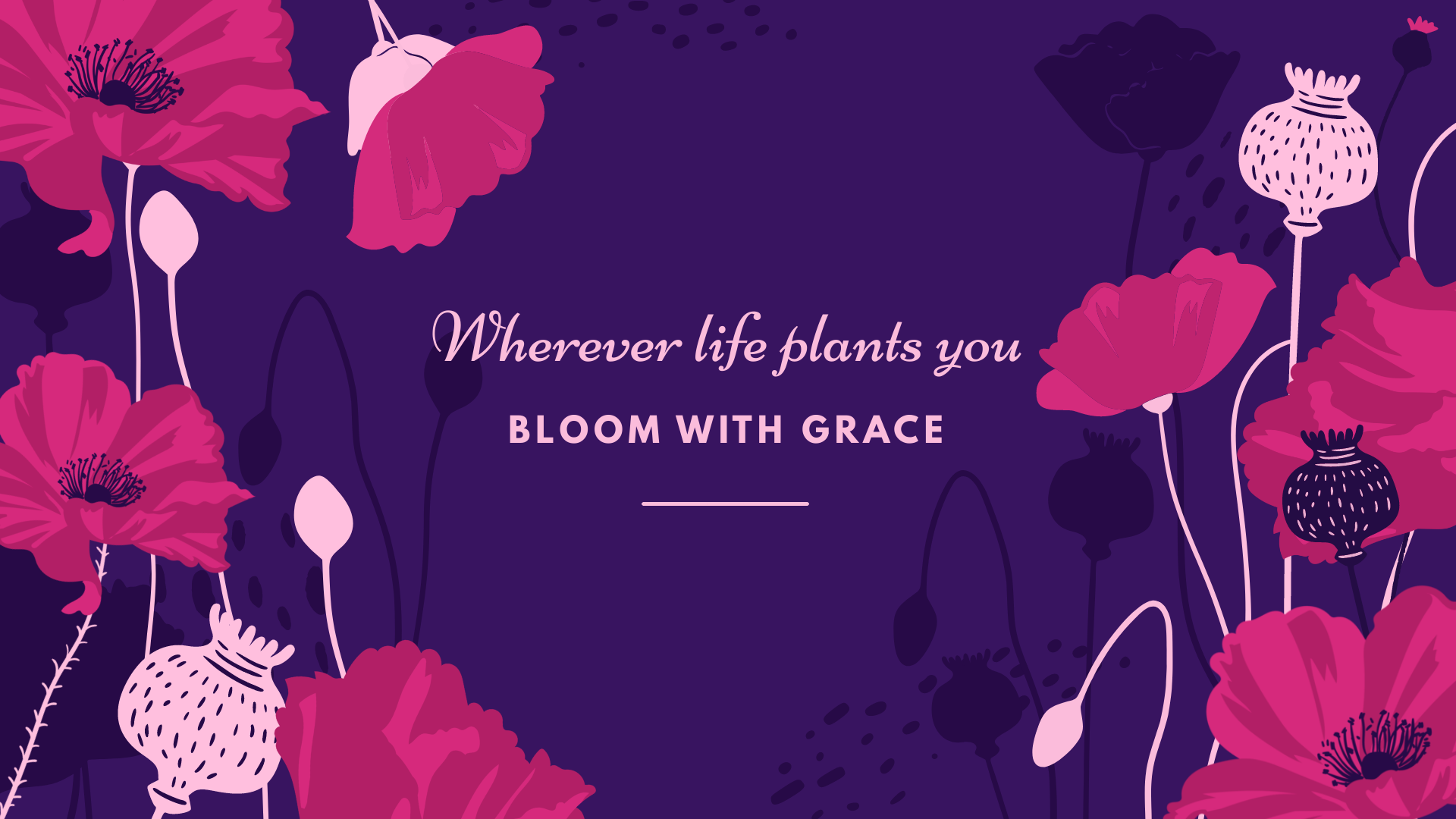 Flower Quote Desktop Wallpaper By NIRANJAN KUMAR 341558 - Designhill