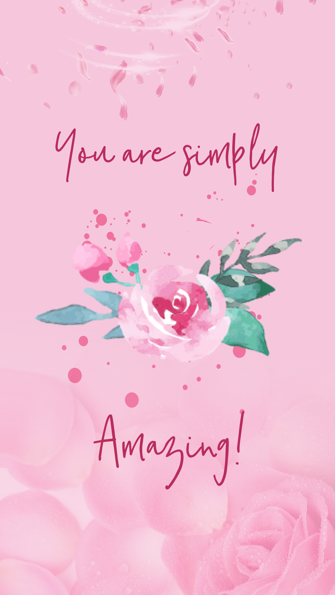 Floral Quote Wallpaper By NIRANJAN KUMAR 341555 - Designhill